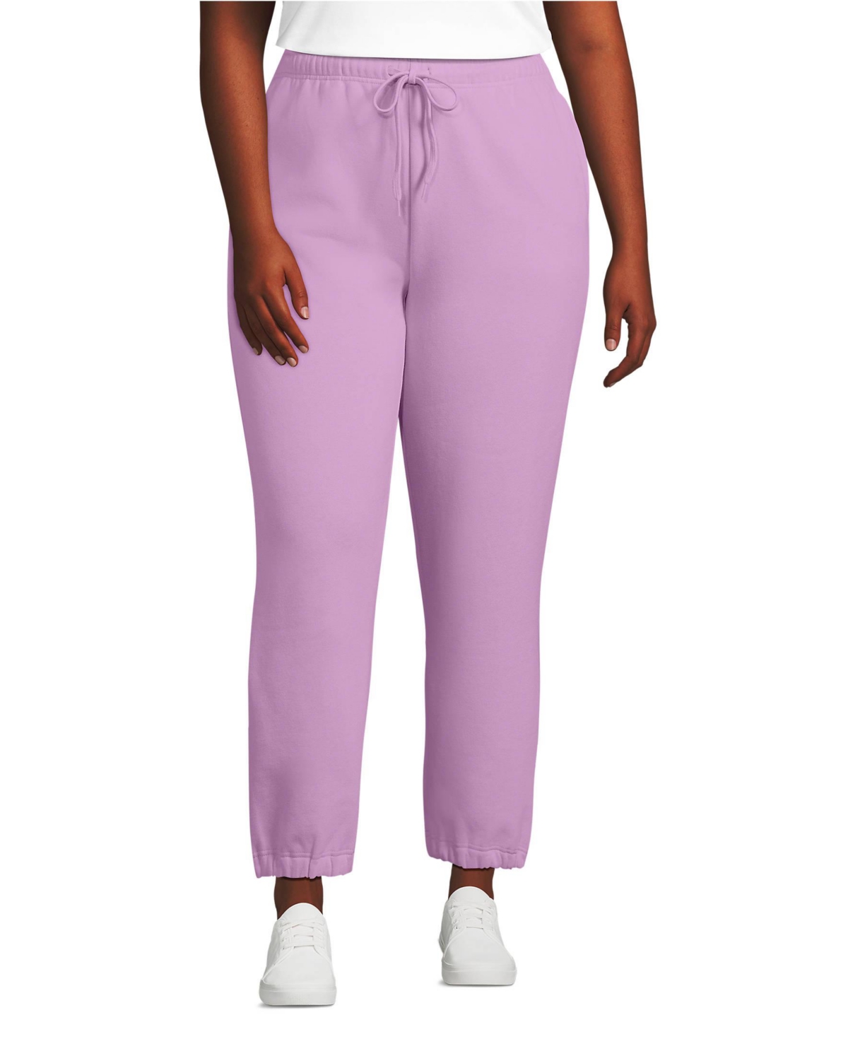 Click here for Lands End Womens Serious Sweats High Rise Jogger P... prices