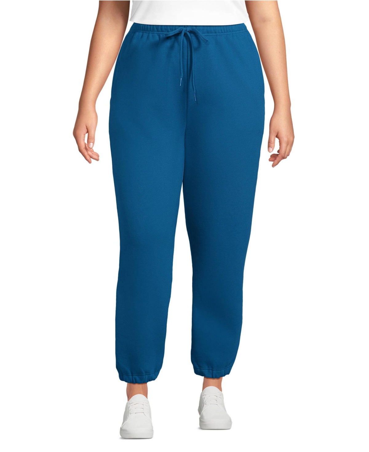 Click here for Lands End Womens Serious Sweats High Rise Jogger P... prices