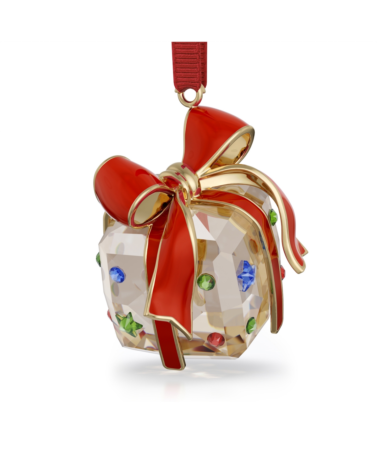 Click here for Swarovski Holiday Cheers Gift Ornament - Red prices