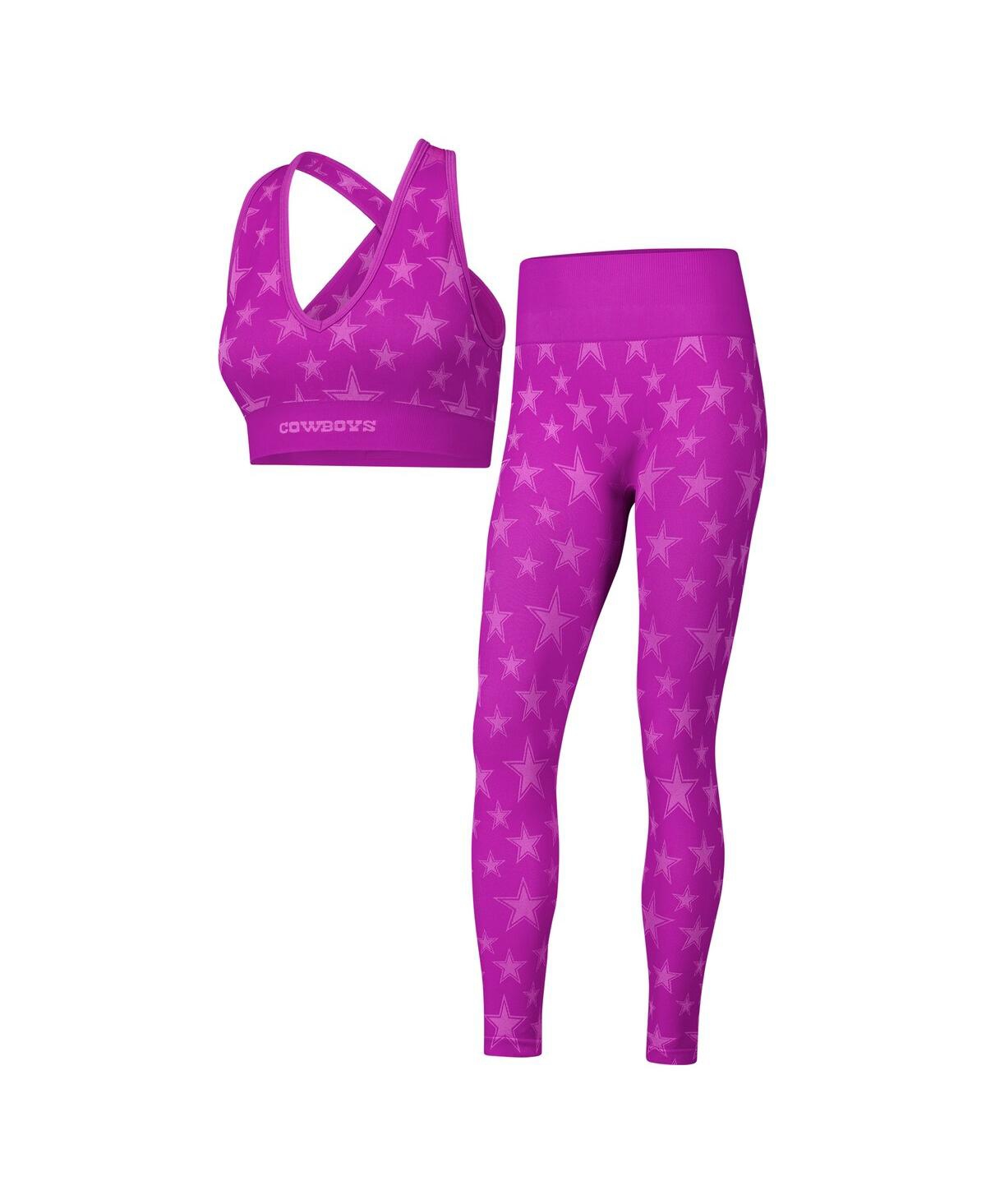 Click here for Kadyluxe Womens 2-Piece Purple Dallas Cowboys Seam... prices