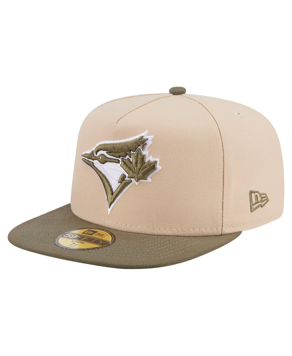 Click here for New Era Mens Light Beige/Olive Toronto Blue Jays T... prices