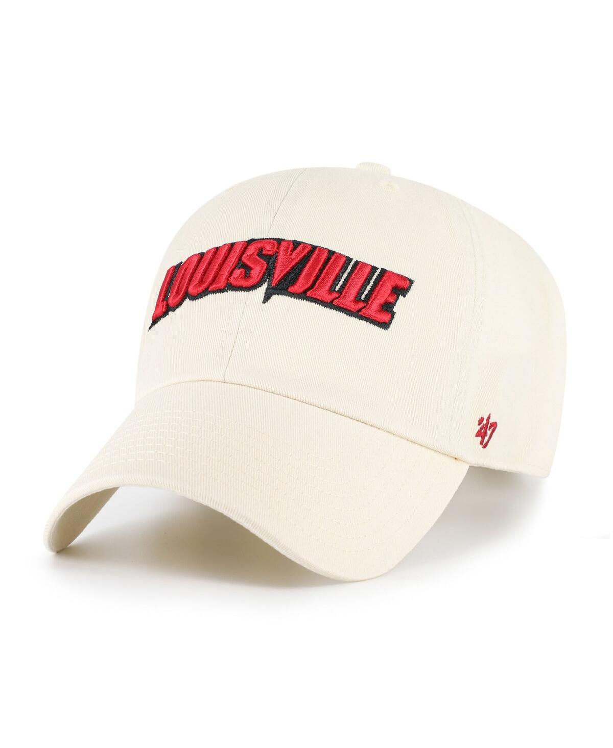 Click here for 47 Brand Mens Sand Louisville Cardinals Clean Up A... prices