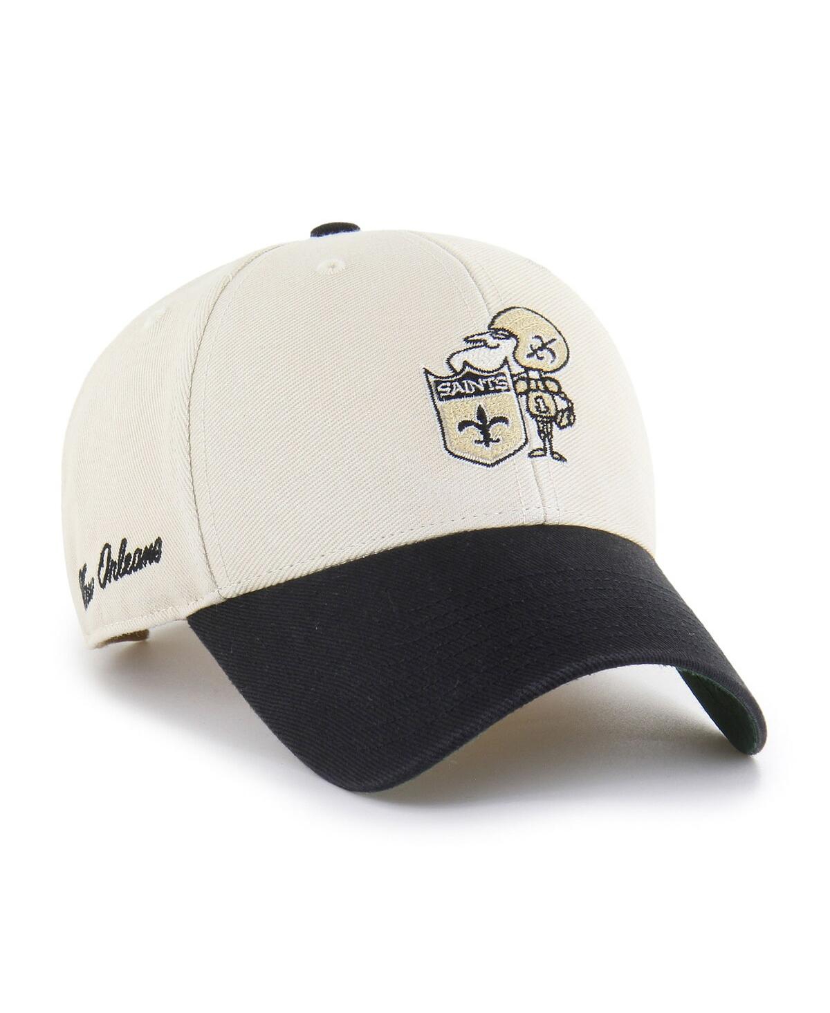 Click here for 47 Brand Mens Cream/Black New Orleans Saints Fairf... prices