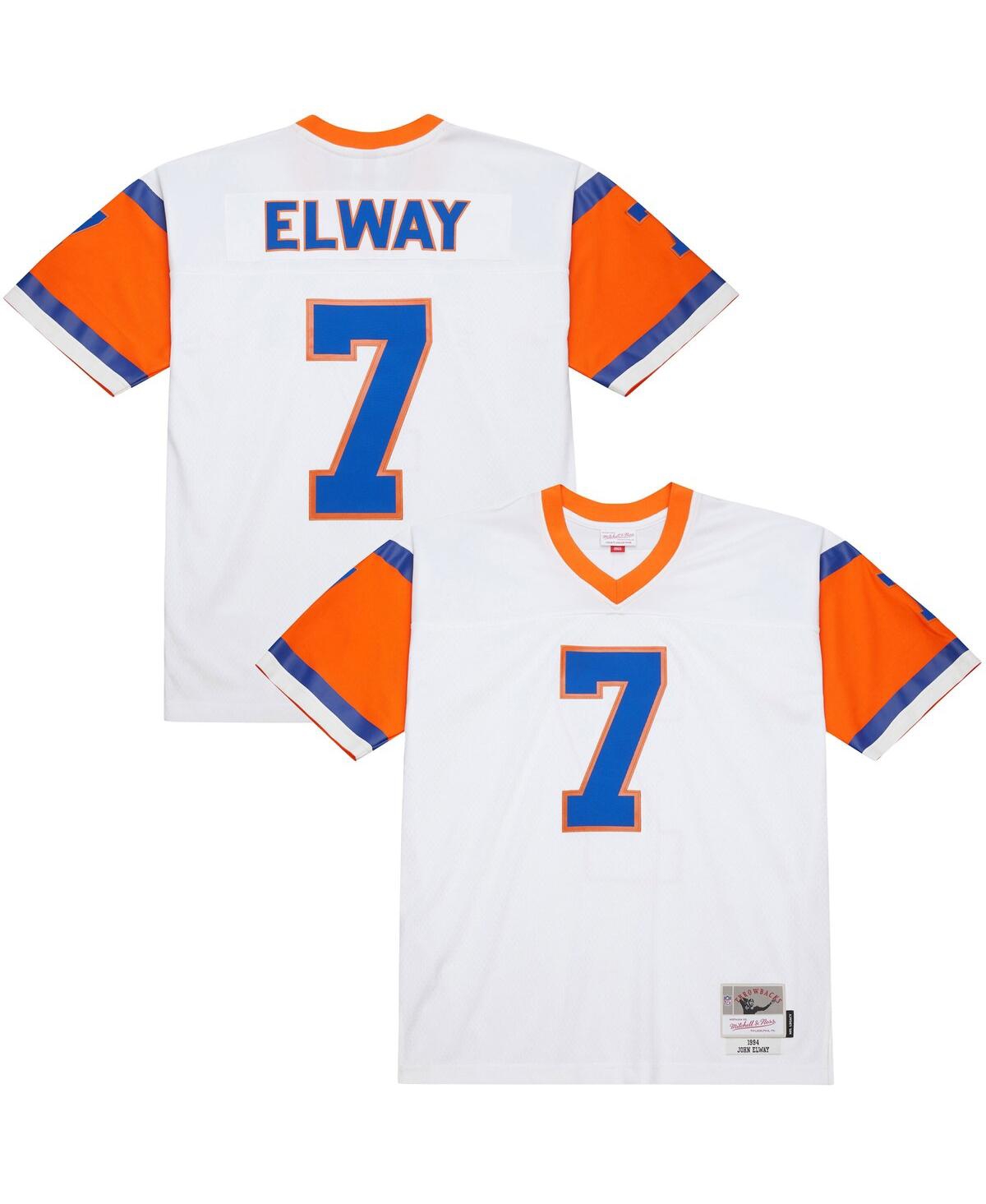 Click here for Mitchell Ness Mens John Elway White Denver Broncos... prices