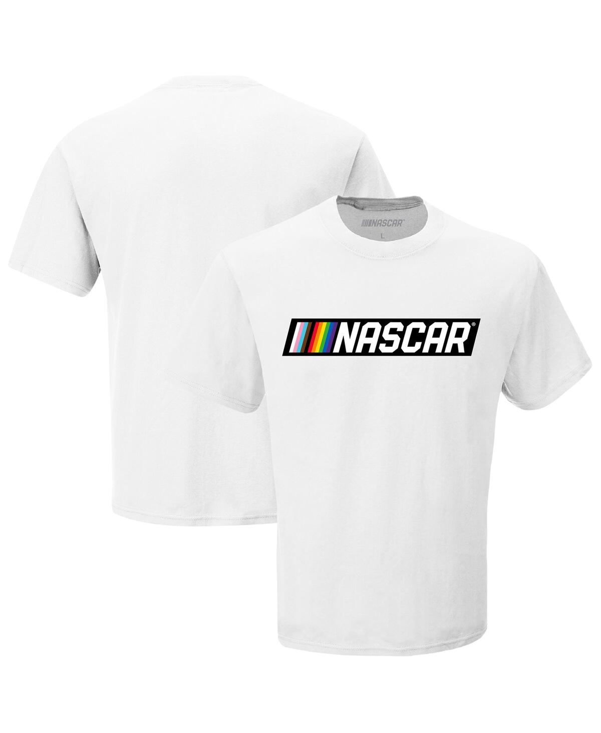 Click here for Nascar Mens Pride Logo T-Shirt - White prices