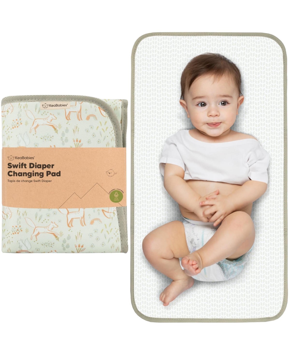 Click here for KeaBabies Swift Diaper Changing Pad  Portable Wate... prices