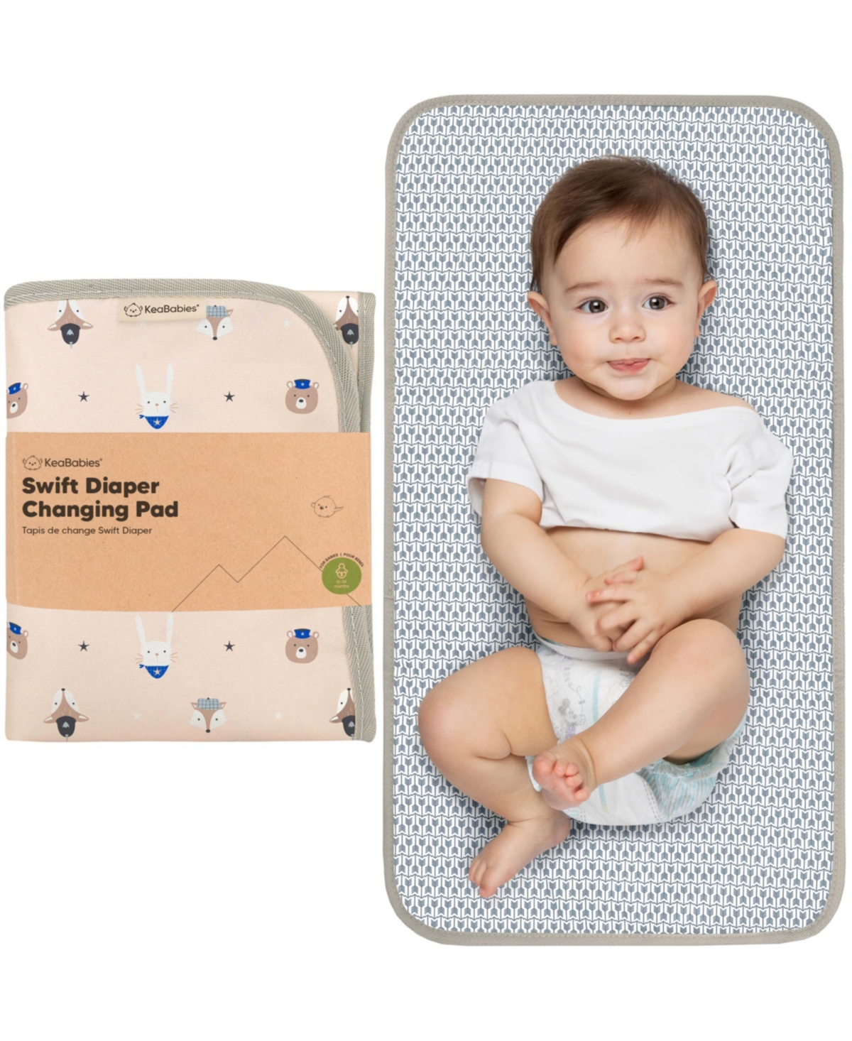 Click here for KeaBabies Swift Diaper Changing Pad  Portable Wate... prices