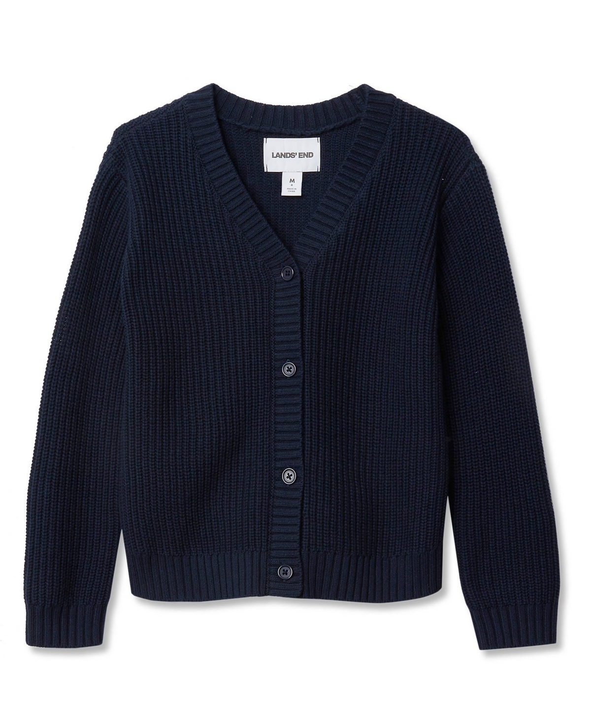 Click here for Lands End Girls Button Front Knit Cardigan - Class... prices
