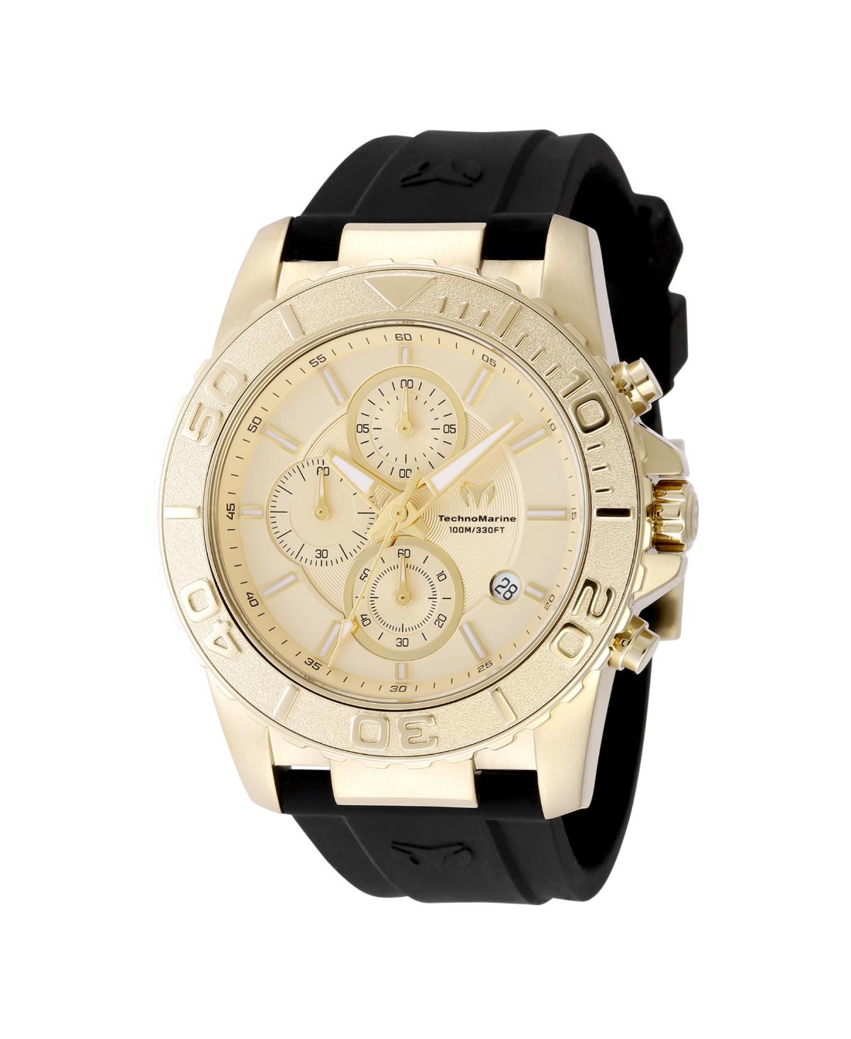Click here for Technomarine Mens Tm-725009 Sea Quartz Gold Dial W... prices