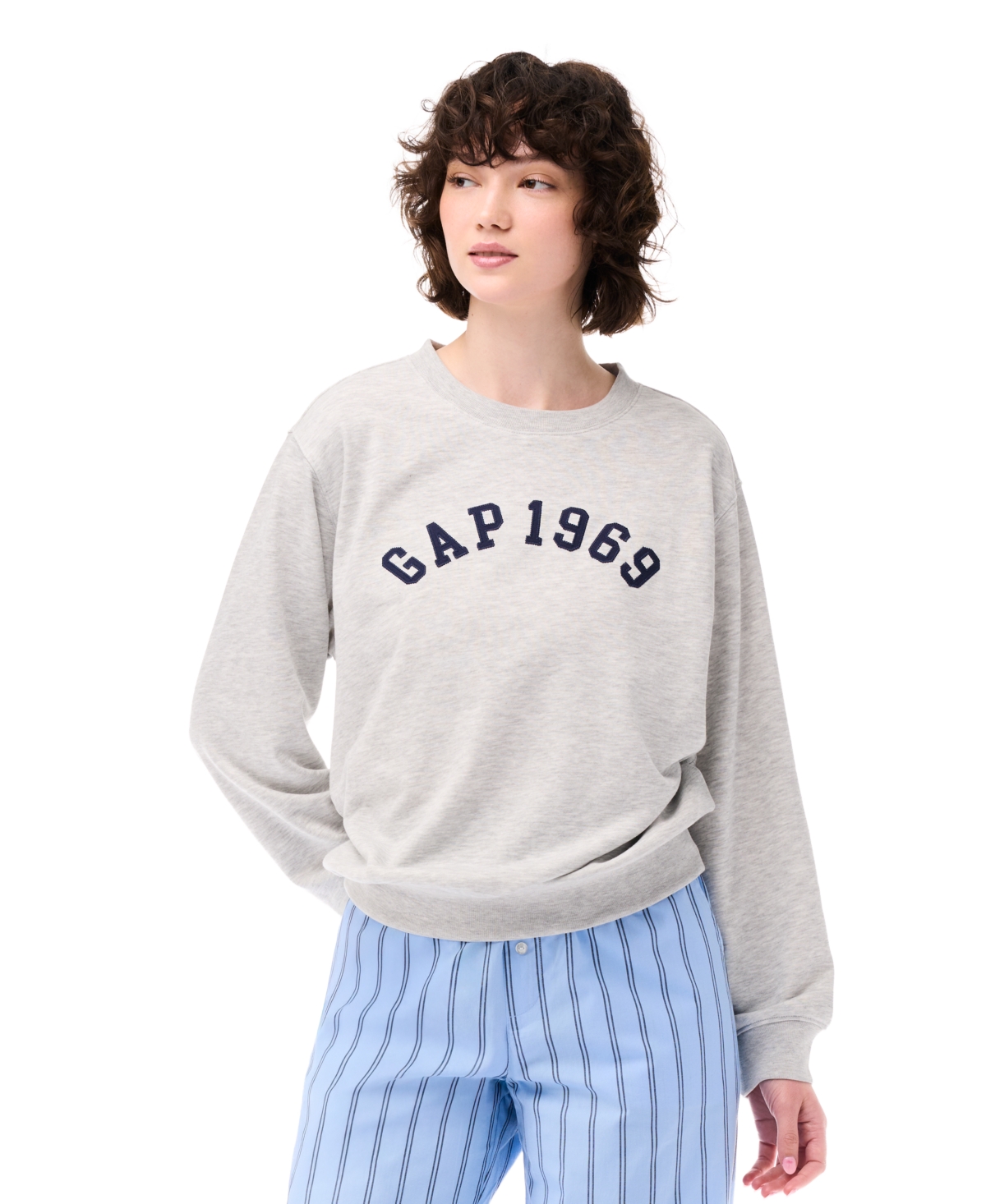 Click here for Gap Womens Long Sleeve Sleepwear Crewneck Pullover... prices