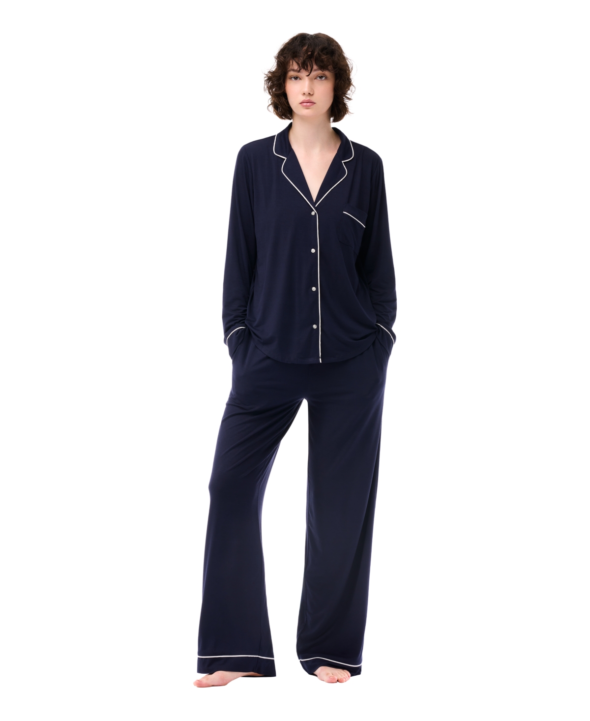 Click here for Gap Womens 2-Piece Sleepwear Set - Navy Uniform prices