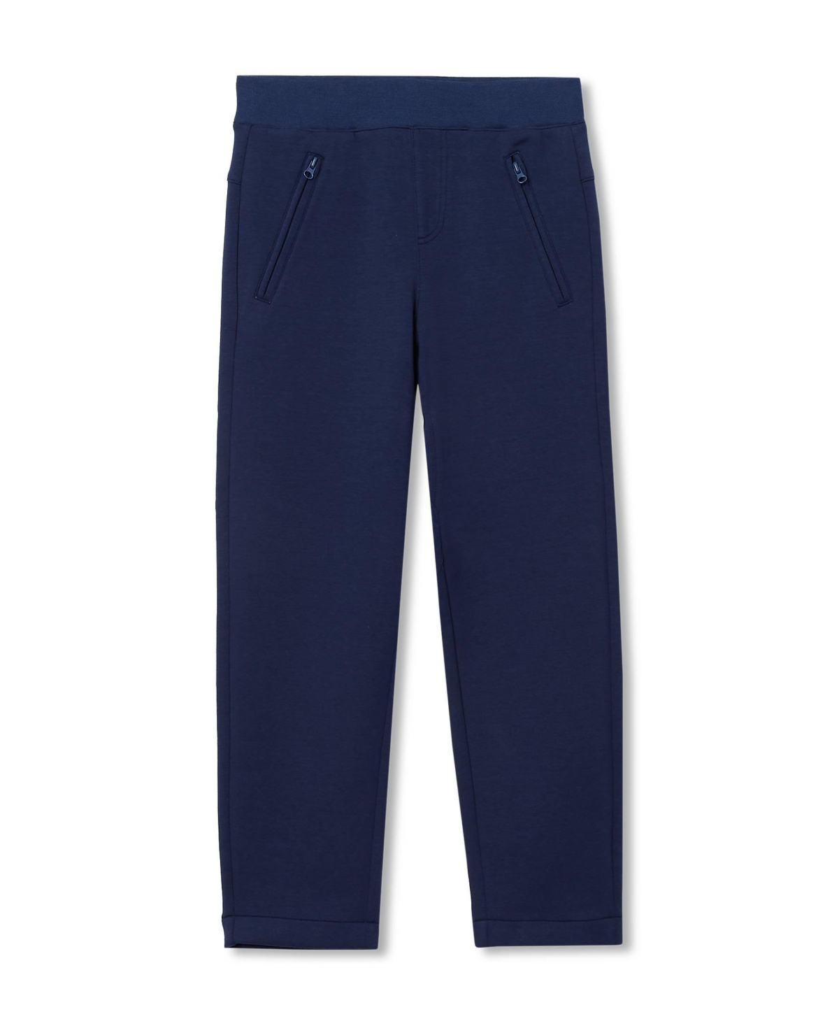 Click here for Lands End Boys Iron Knee Tech Knit Joggers - Navy prices