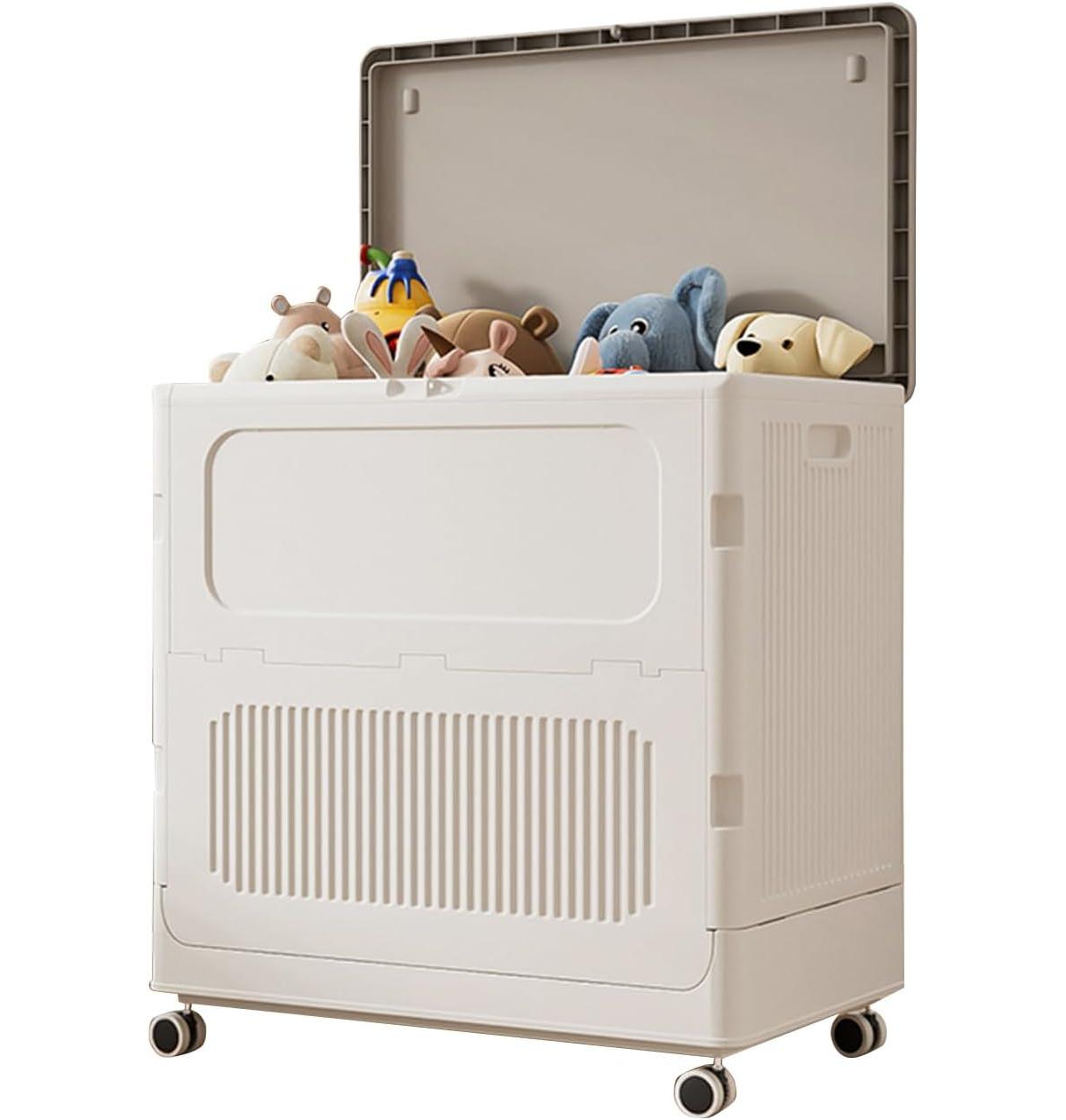 Click here for gaomon Rolling Laundry Hamper with Lid  123L Large... prices