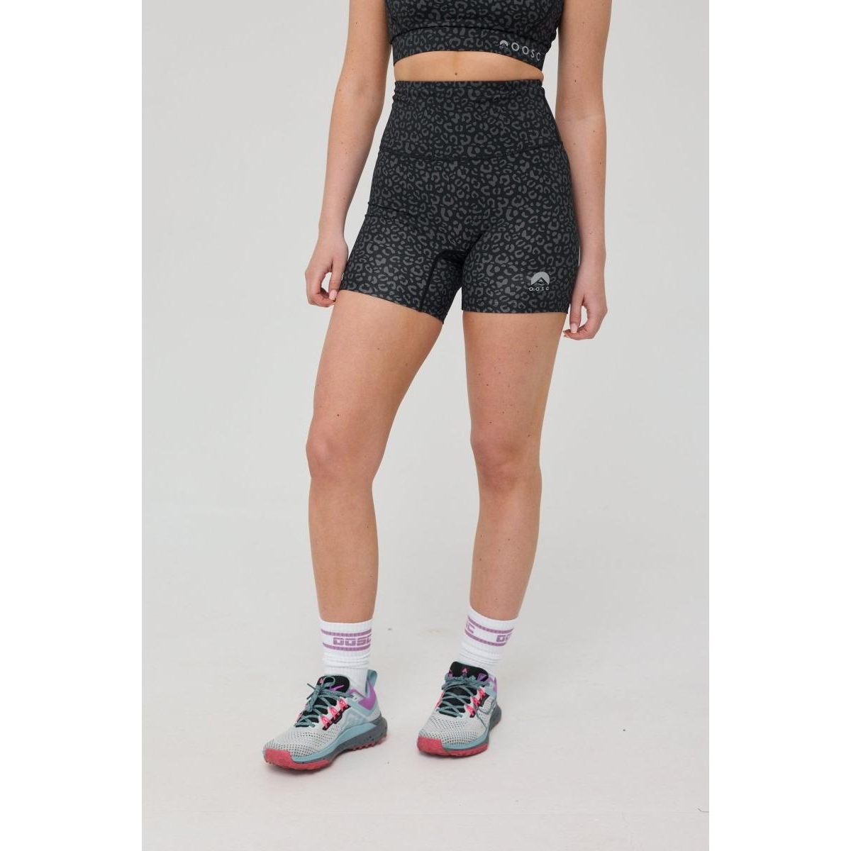 Click here for Oosc Womens Infinite High Waisted Shorts - Black L... prices