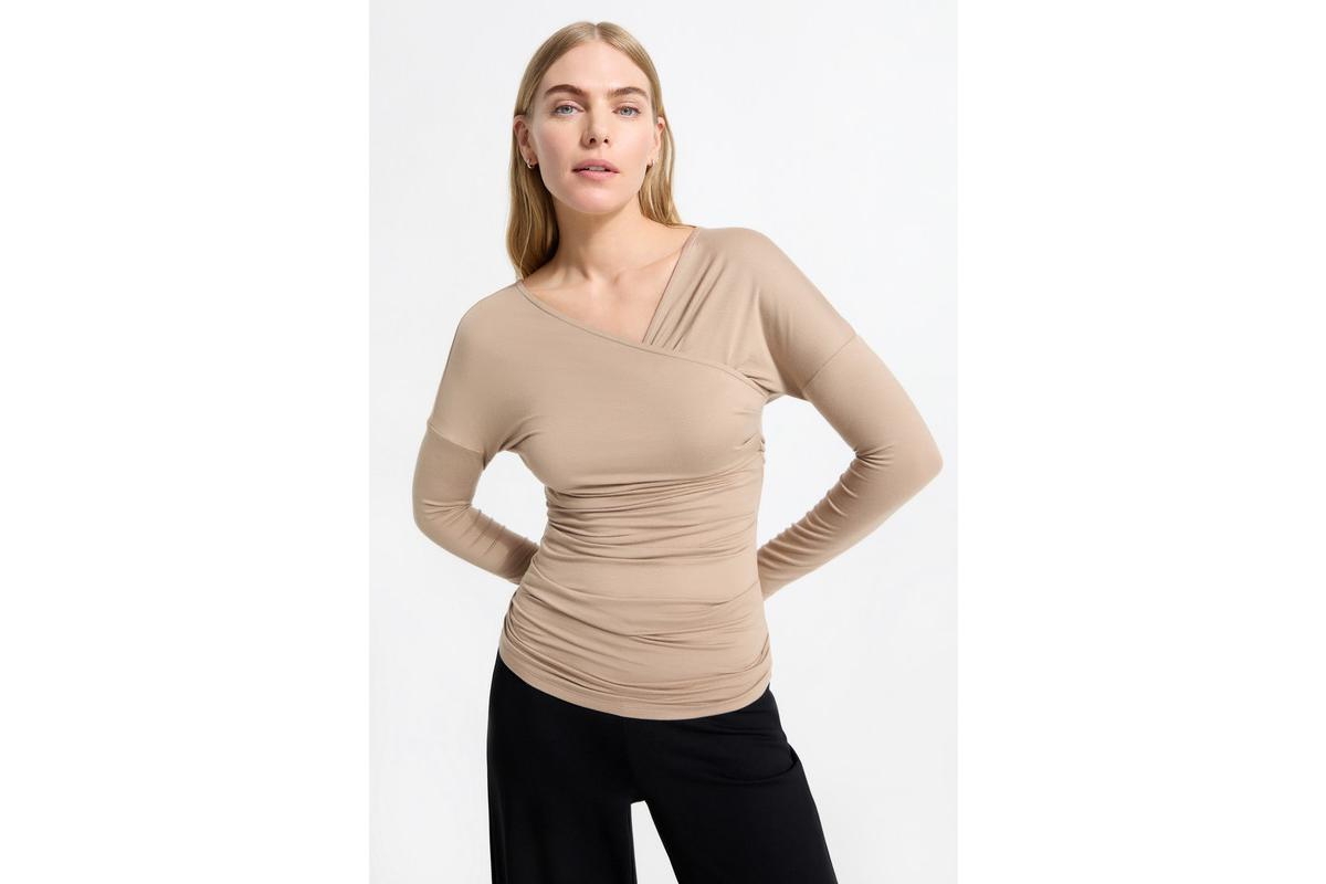 Click here for Marcella Womens Jisoo Top - Sand prices