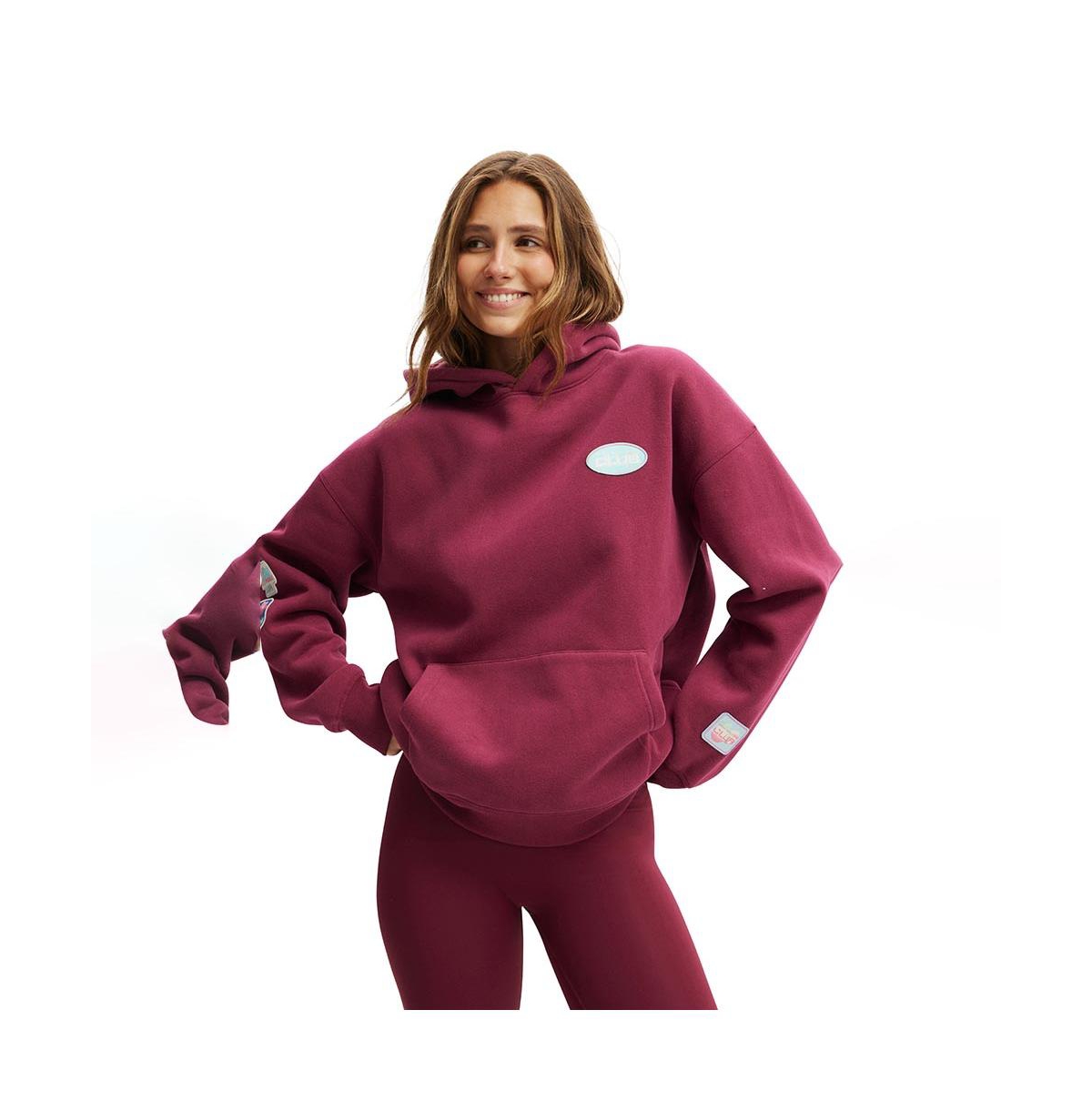 Click here for Cotton On Womens Active Plush Premium Graphic Hood... prices