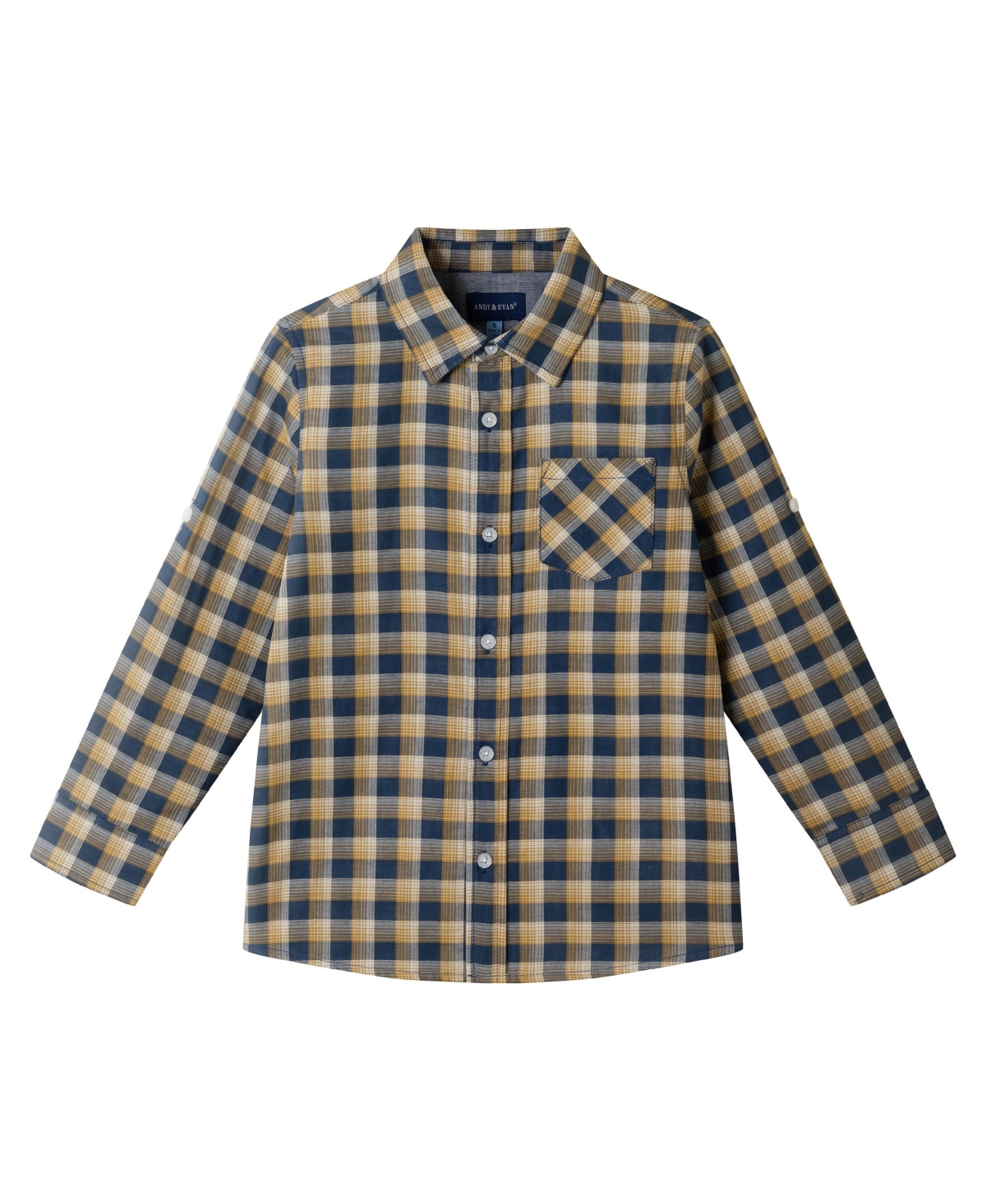 Click here for Andy & Evan Toddler Boys Toddler/Child Blue Plaid... prices