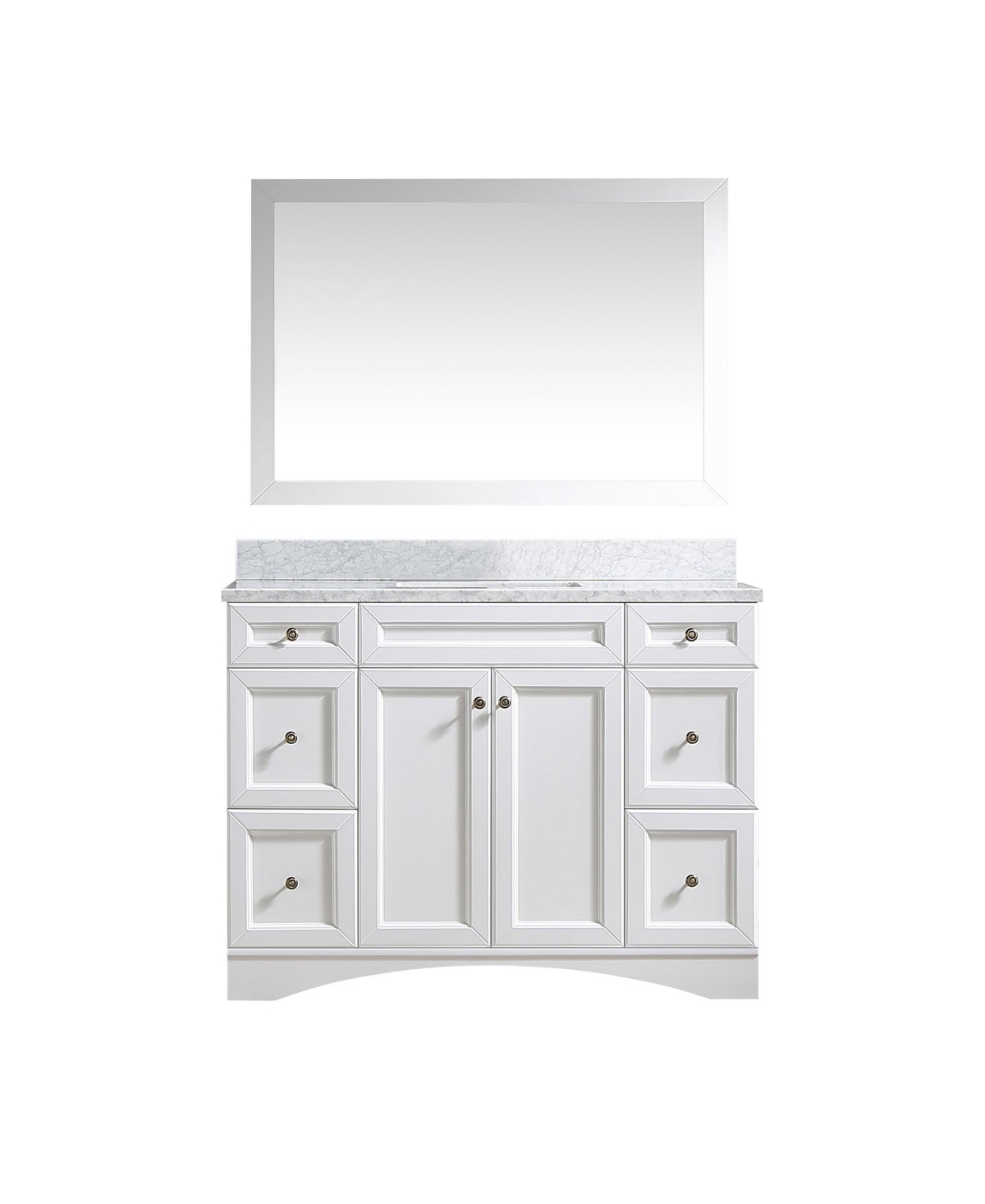 Click here for Casainc 48-Inch Solid Wood Bathroom Vanity with Ma... prices