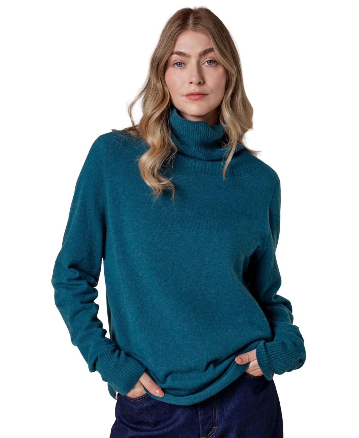 Click here for Celtic & Co. British Geelong Slouch Turtle Neck -... prices