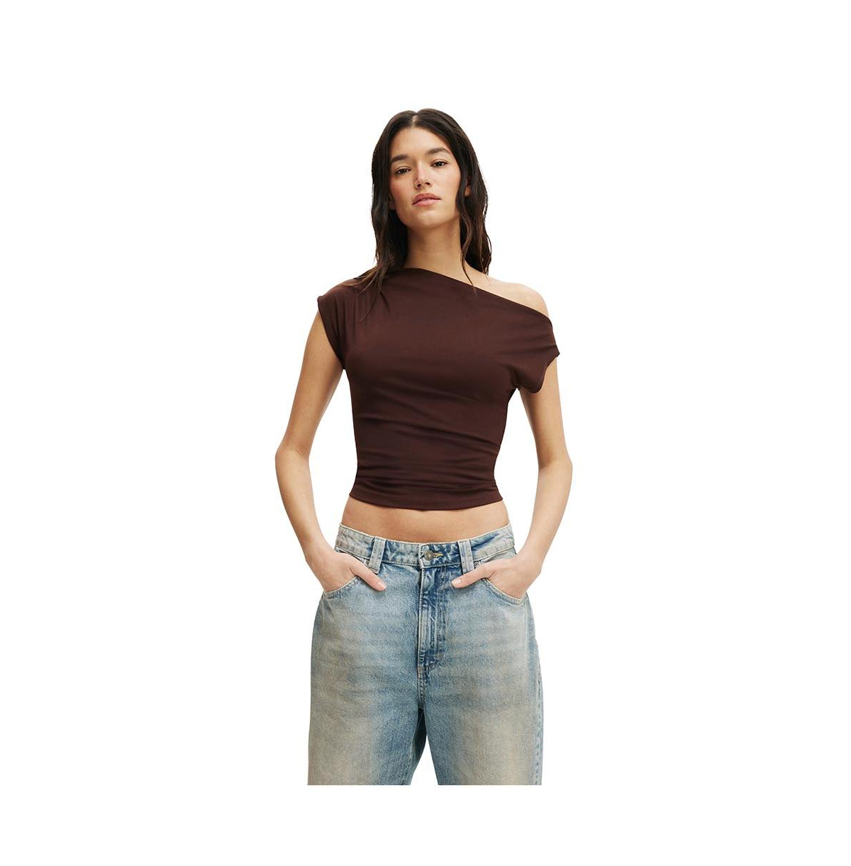 Click here for Cotton On Womens Georgie Off Shoulder Short Sleeve... prices