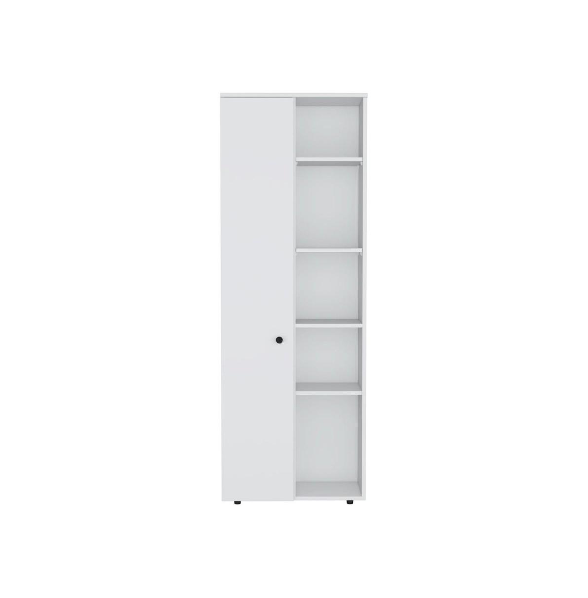 Click here for Tuhome Hoyt Multistorage Kitchen Pantry White Mdf... prices