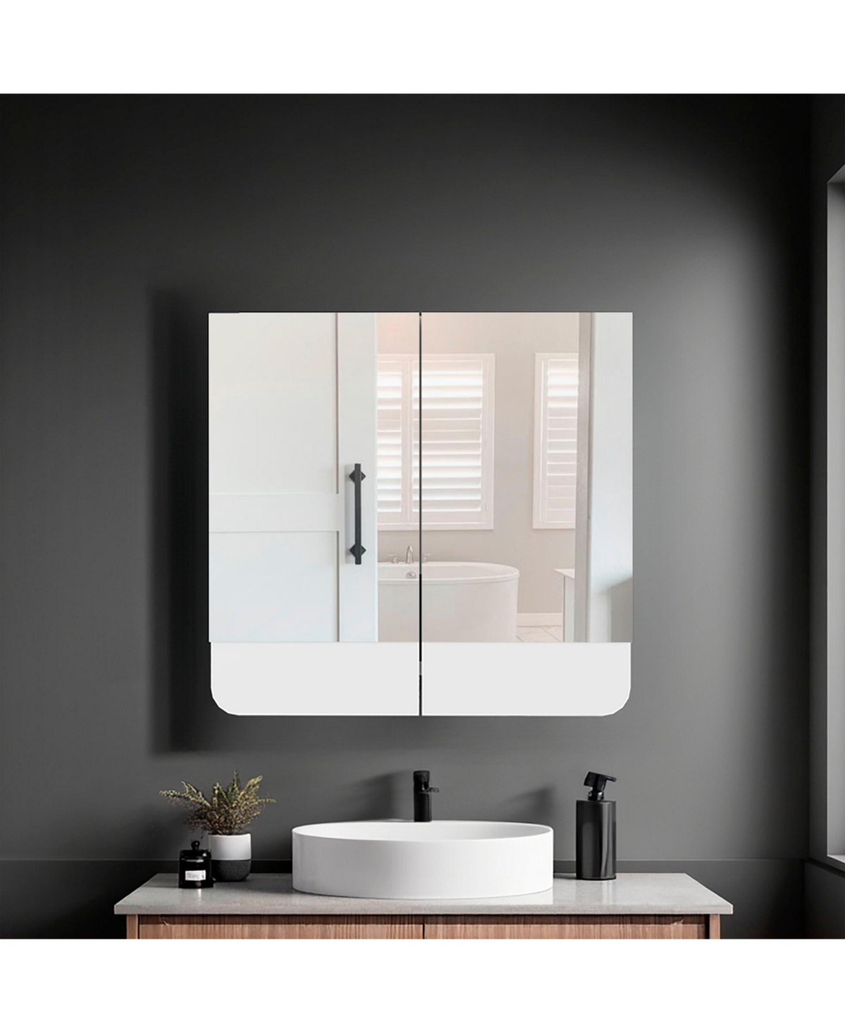 Click here for Fm Furniture Patience Medicine Cabinet  two swing... prices