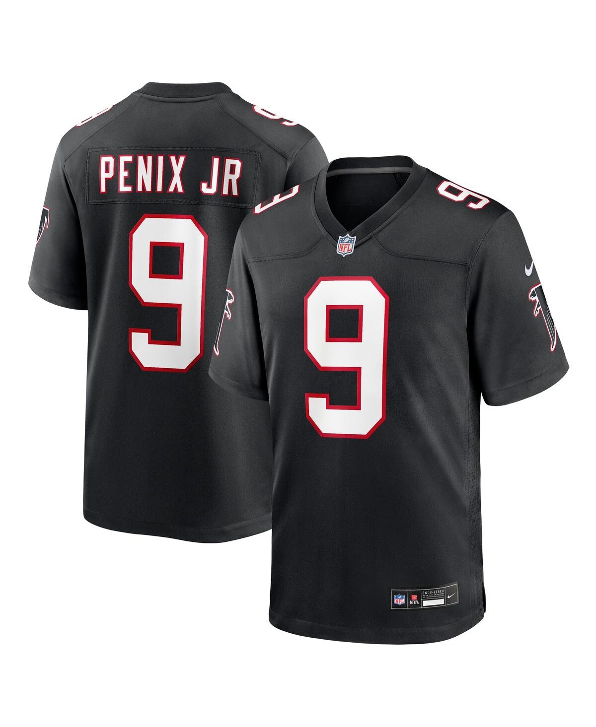 Click here for Nike Mens Michael Penix Jr. Black Atlanta Falcons... prices
