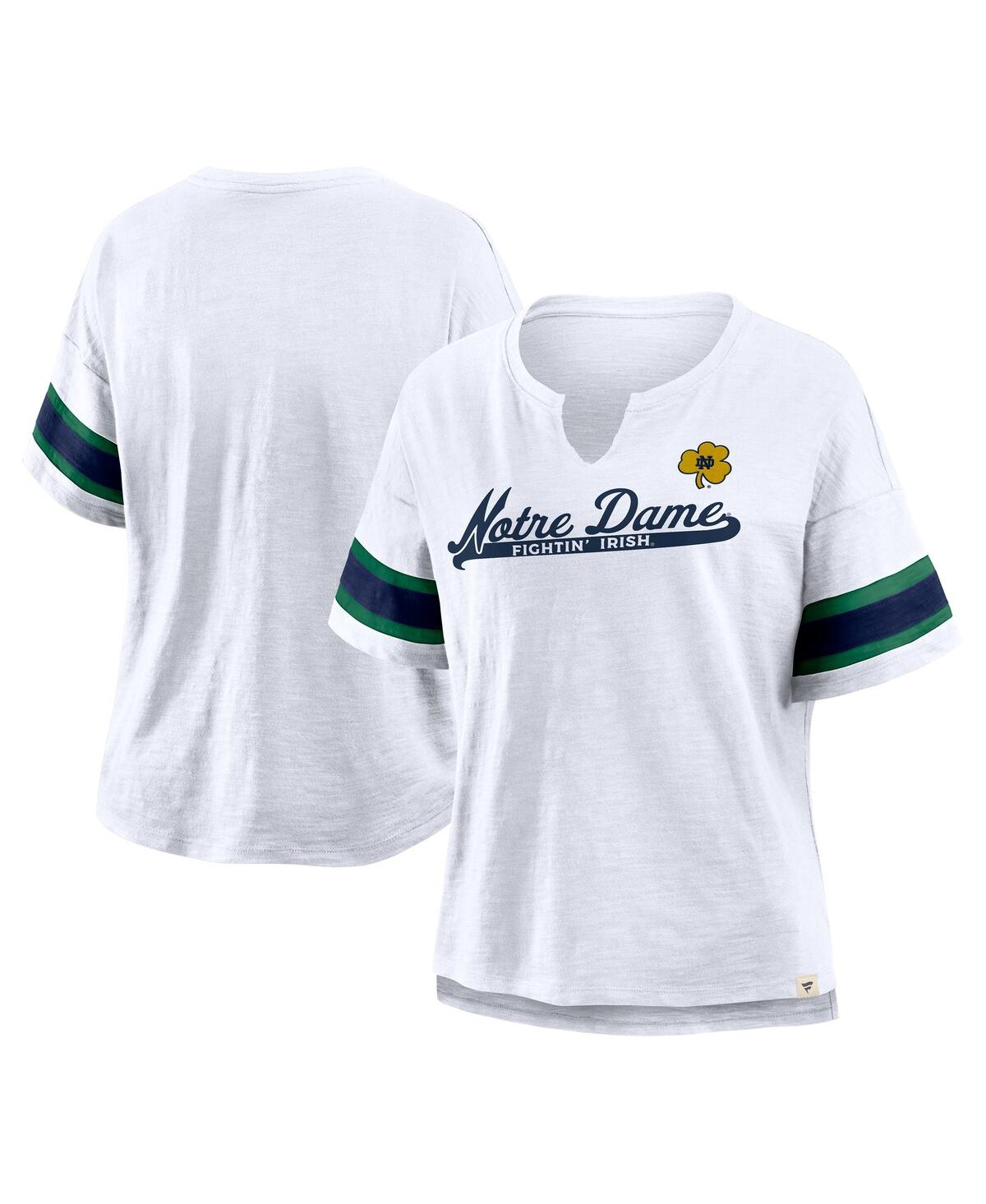 Click here for Fanatics Womens White Notre Dame Fighting Irish Ho... prices
