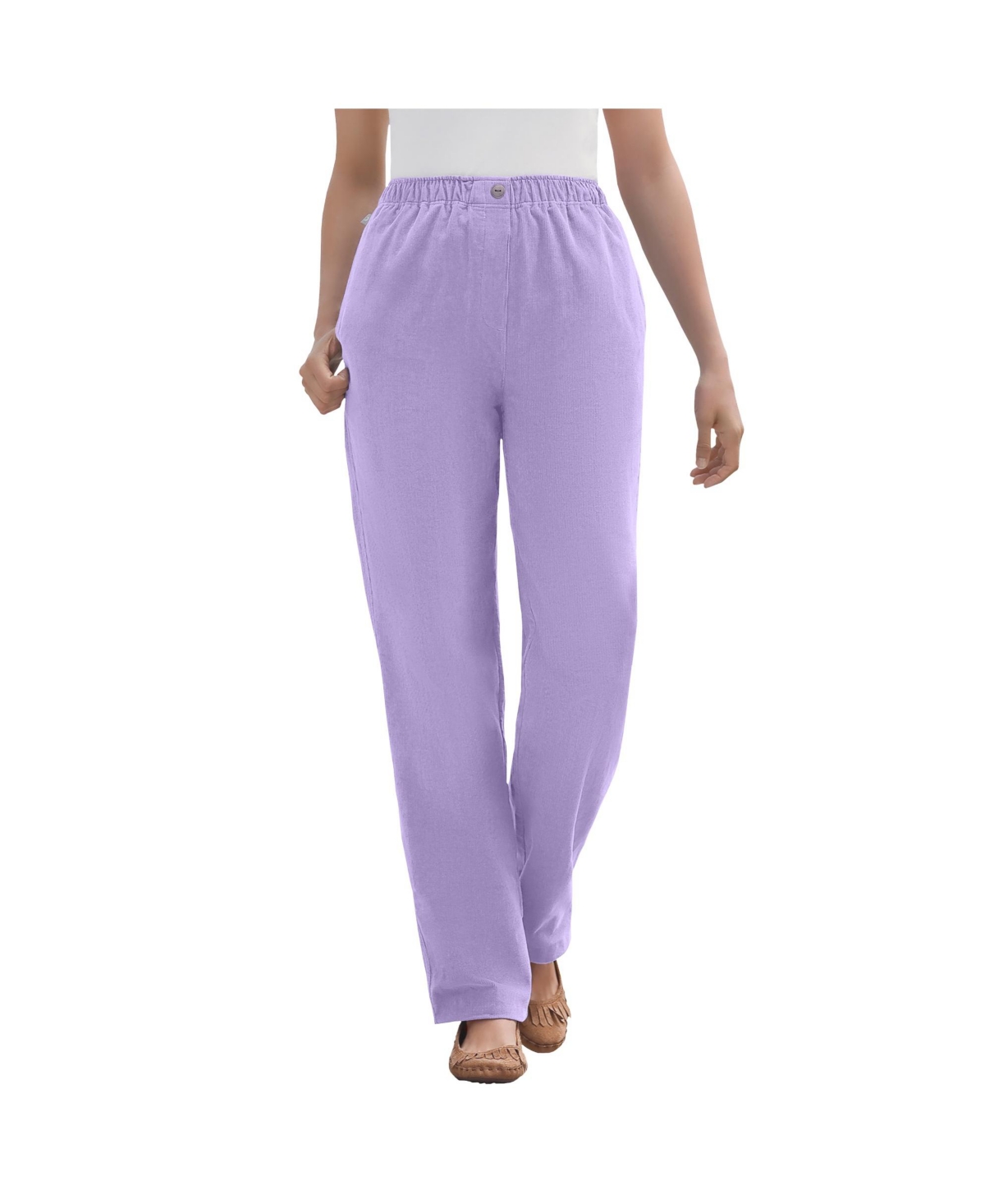 Click here for Woman Within Womens Within 7-Day Corduroy Straight... prices
