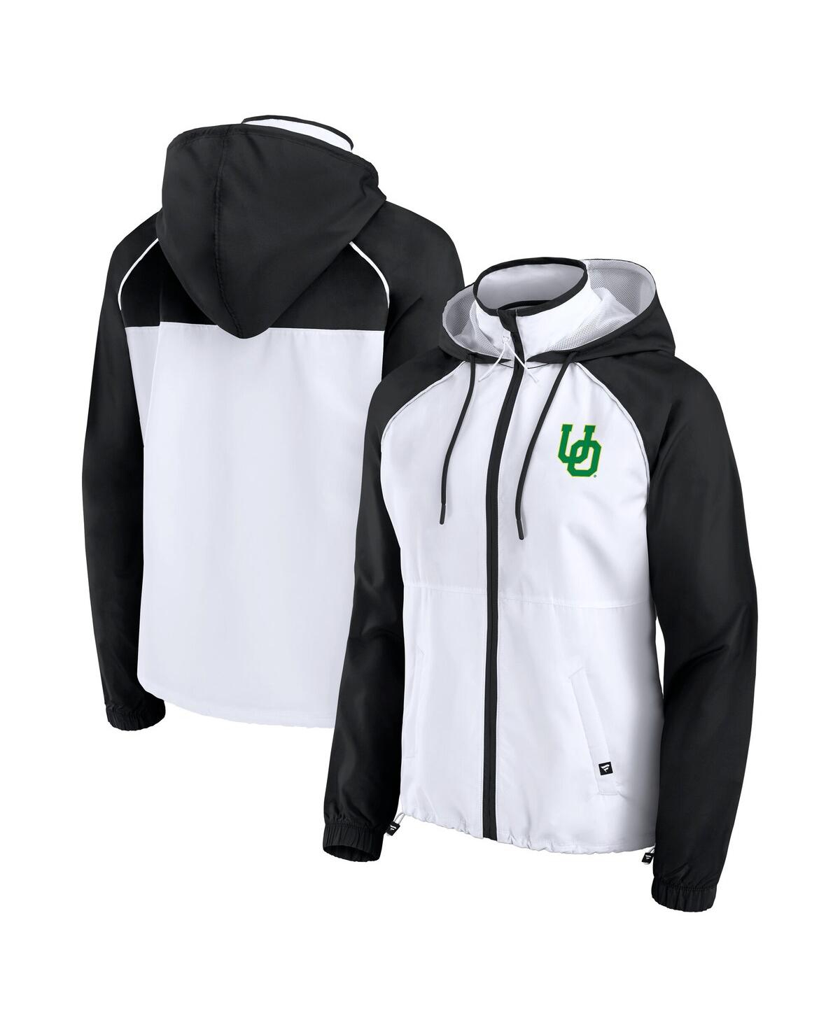 Click here for Fanatics Womens White Oregon Ducks Full-Zip Anorak... prices