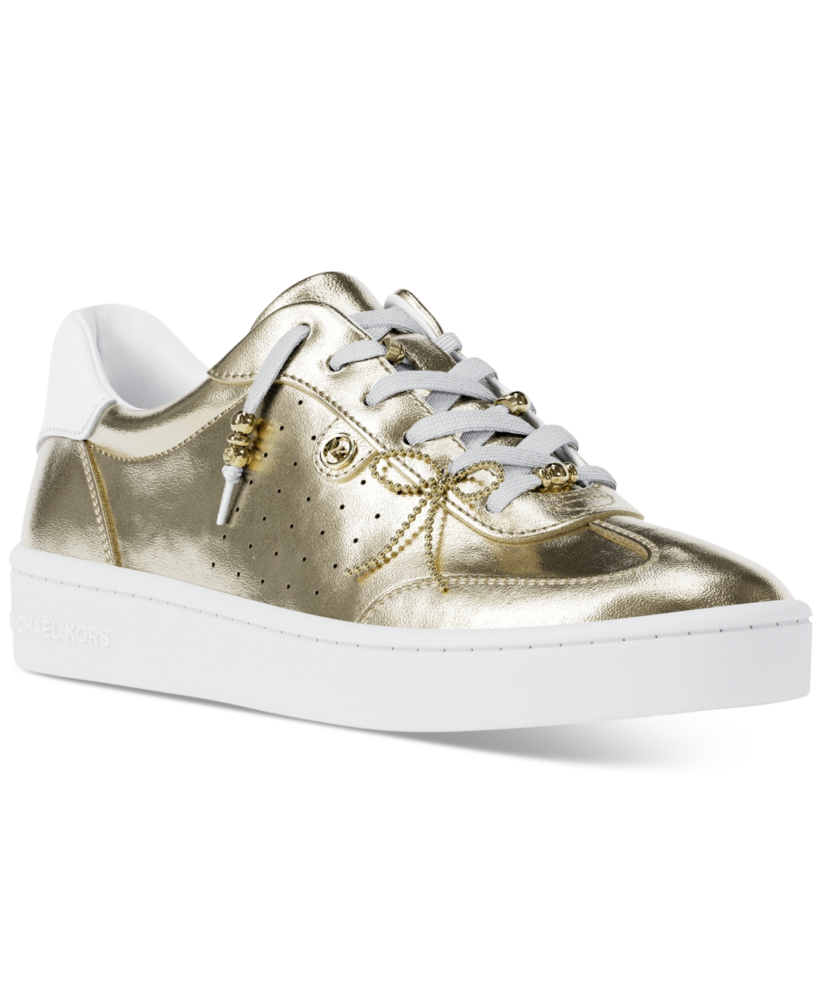Click here for Michael Michael Kors Womens Scotty Lace Up Sneaker... prices