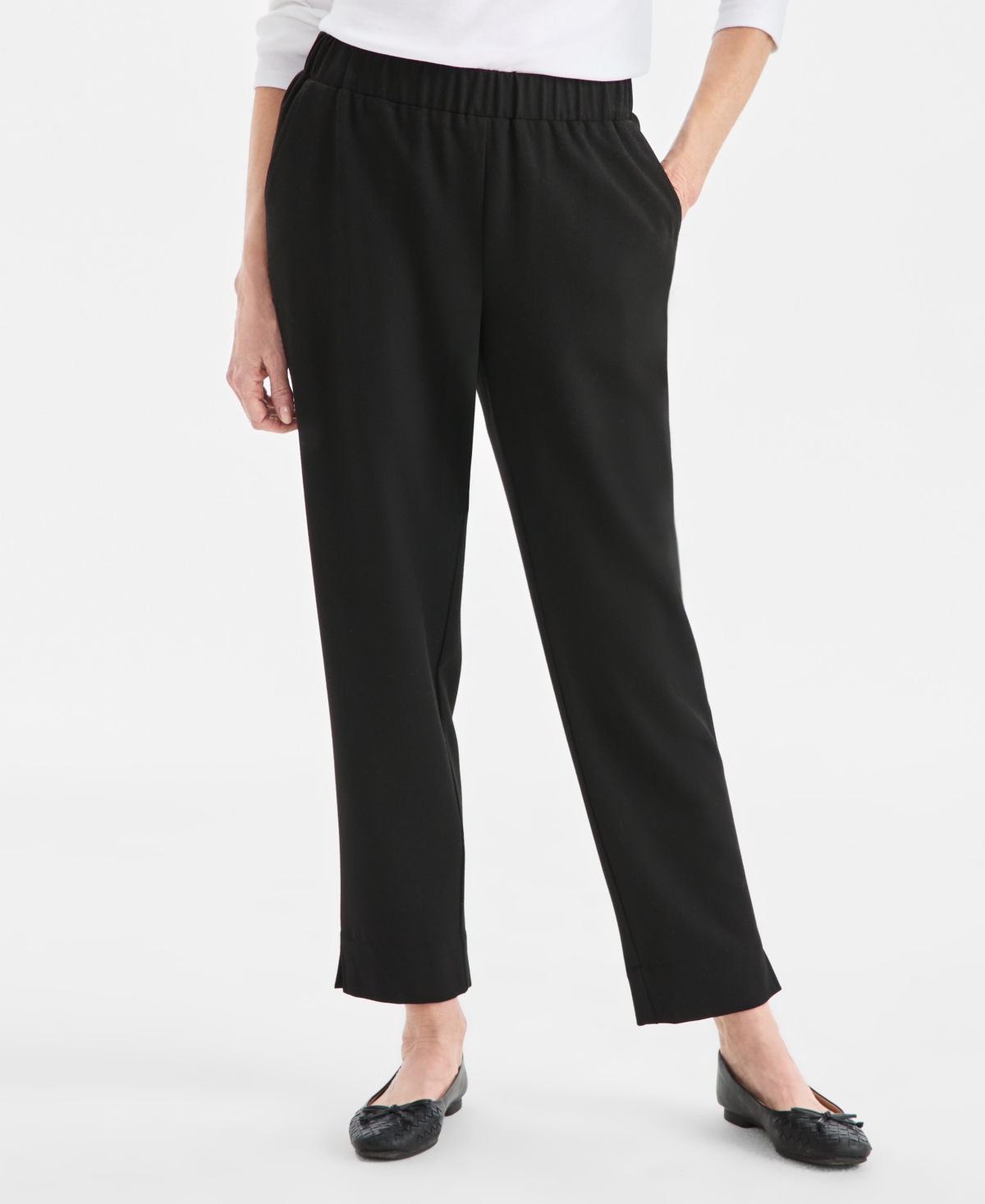 Click here for Style & Co Womens Pull-On Ankle Pants  Macys Exclu... prices