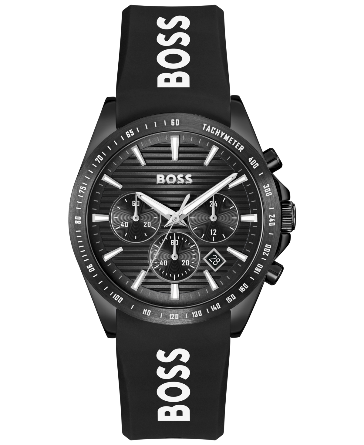 Click here for Hugo Boss Mens Strike Quartz Fashion Chrono Black... prices