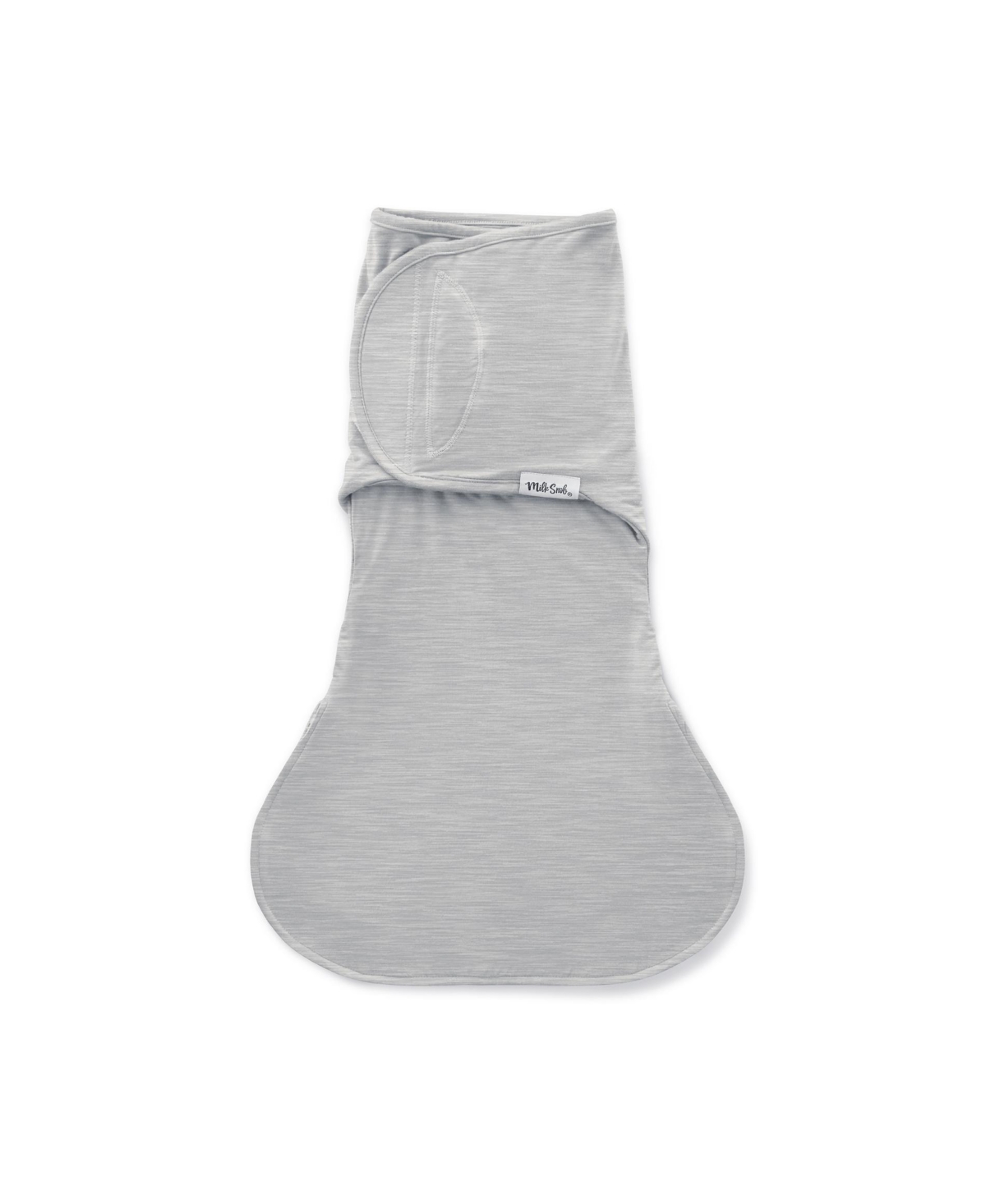 Click here for Milk Snob Baby Blush Swaddle - Heather prices