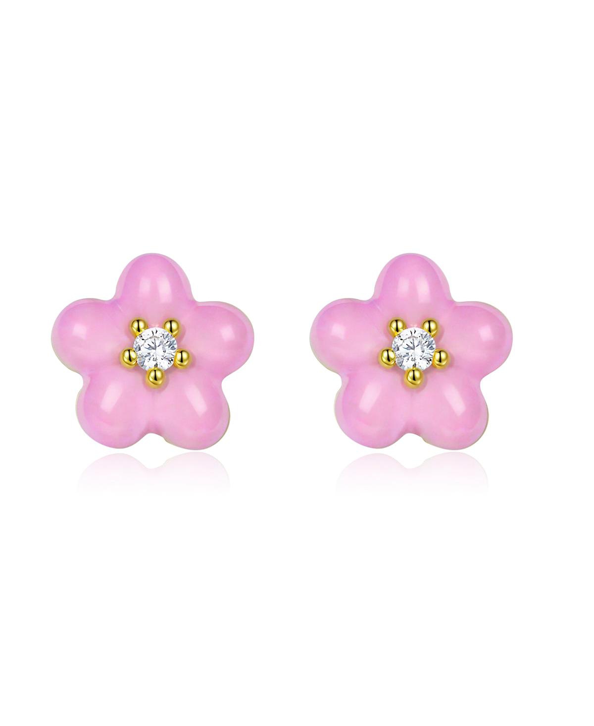 Click here for Anna Zuckerman Petit Daisy Pink Earrings - Pink prices