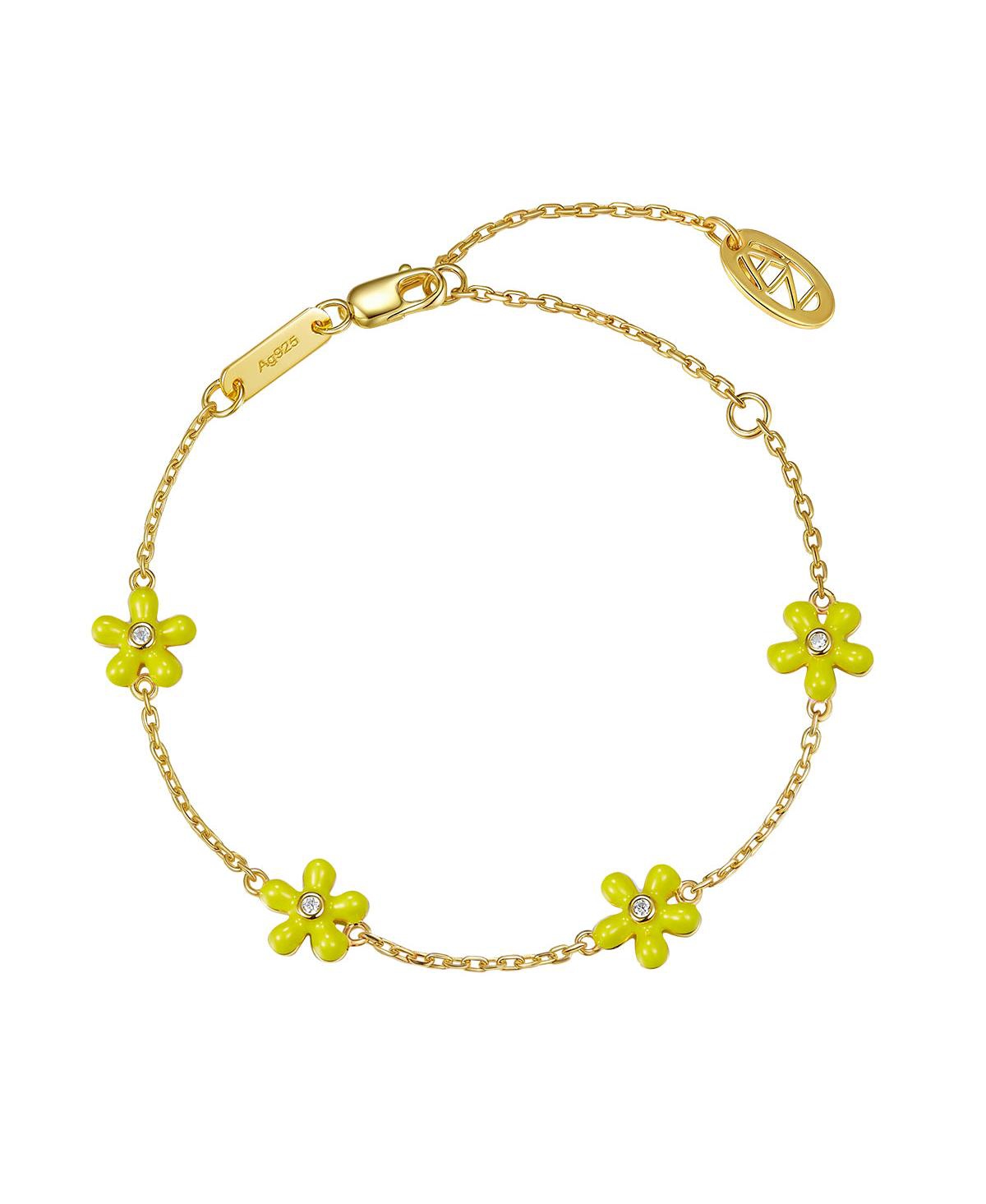 Click here for Anna Zuckerman Petit Rosie Bracelet in Yellow - Ye... prices