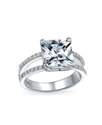Click here for Bling Jewelry 3ct Square Princess Cut Cz Promise R... prices