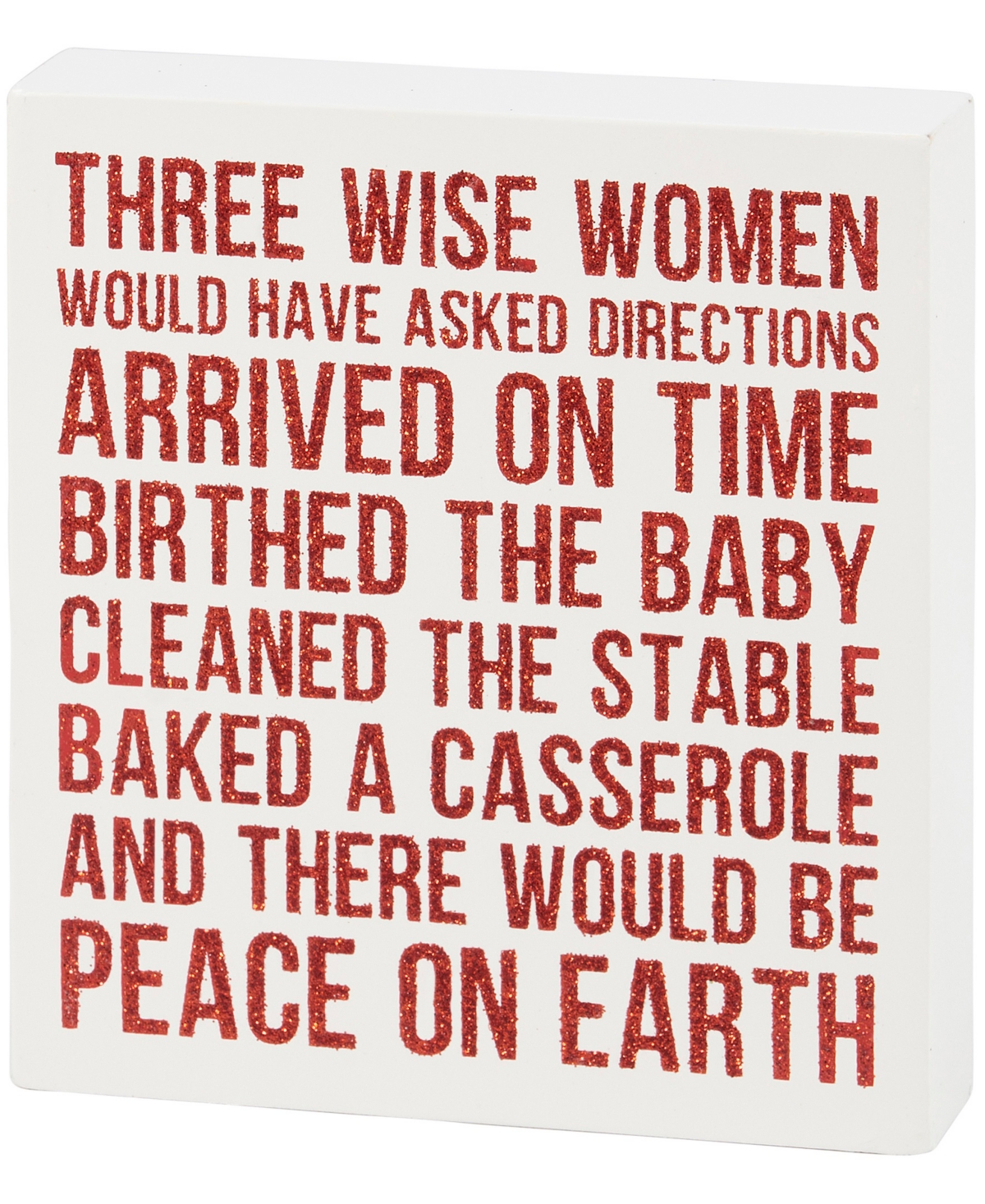 Click here for Primitives by Kathy Three Wise Women Block Sign -... prices