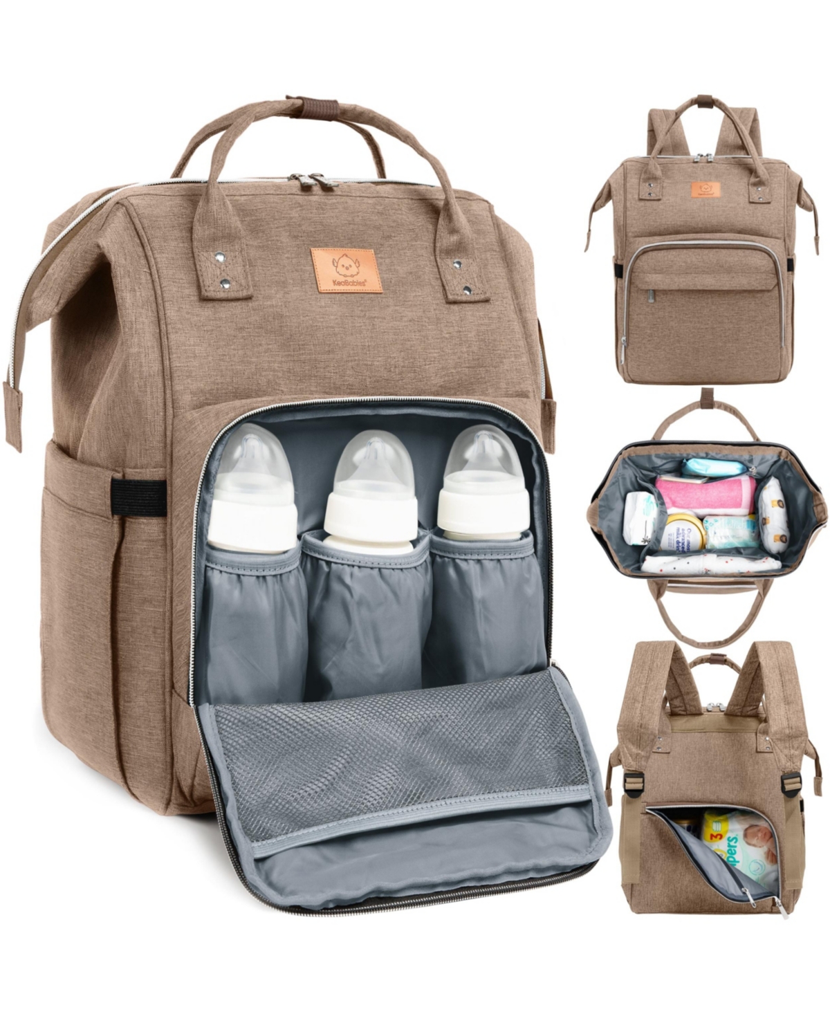 Click here for KeaBabies Original Diaper Bag Backpack  Multi-Func... prices