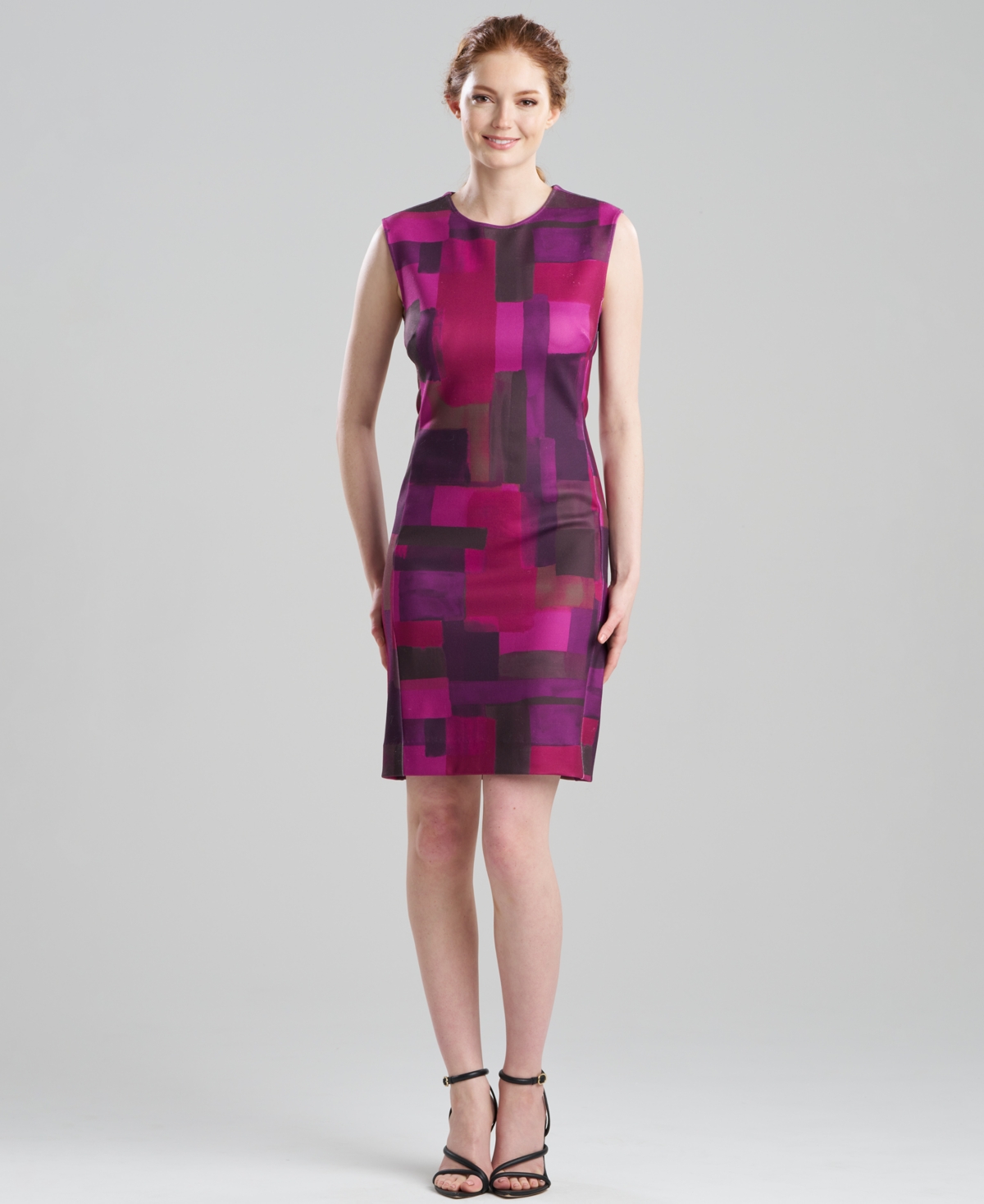 Click here for Natori Womens Crewneck Short Dress - Merlot prices