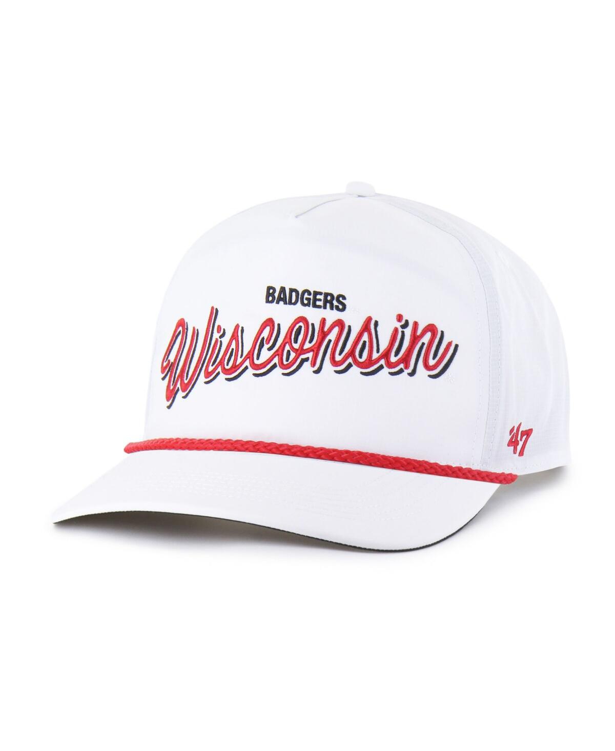 Click here for 47 Brand Mens White Wisconsin Badgers Fairway Hitc... prices