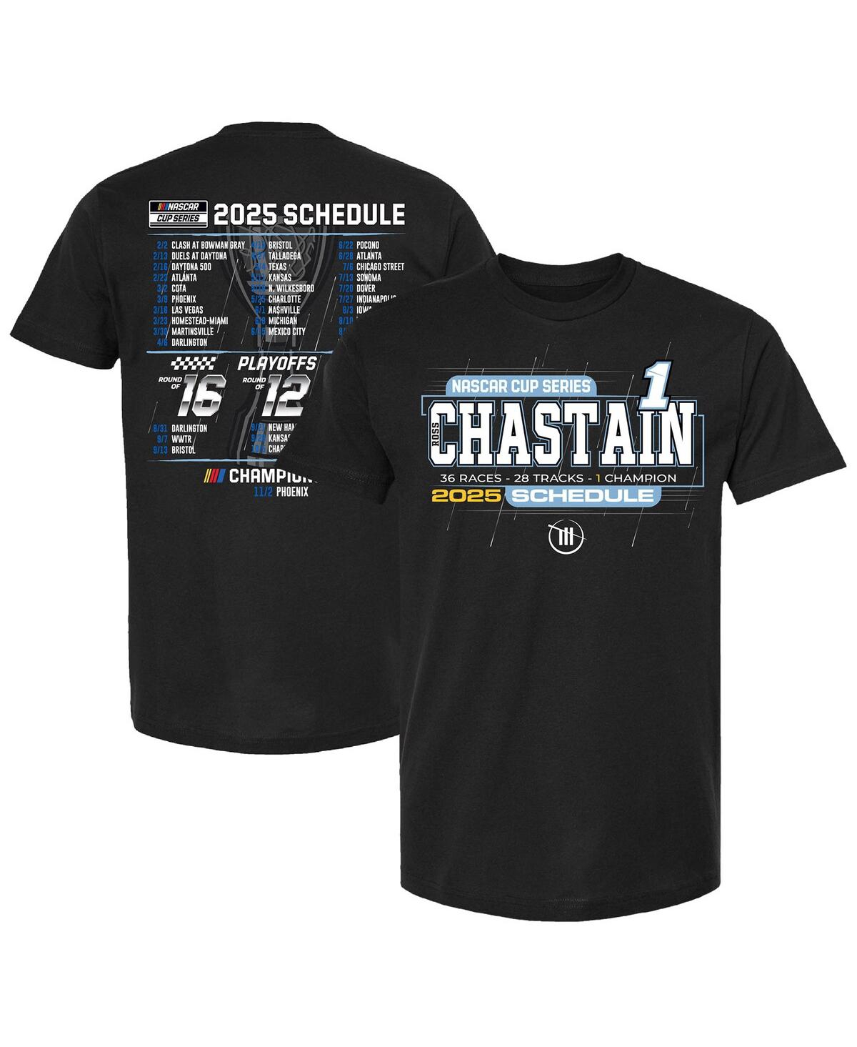 Click here for Checkered Flag Sports Mens Black Ross Chastain 202... prices