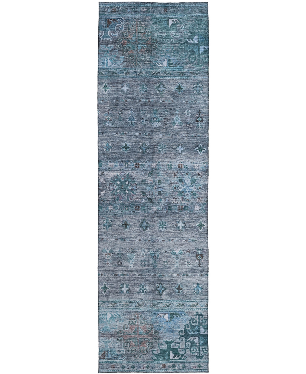 Click here for Dalyn Karaj KJ5 23x76 Runner Area Rug - Blue prices