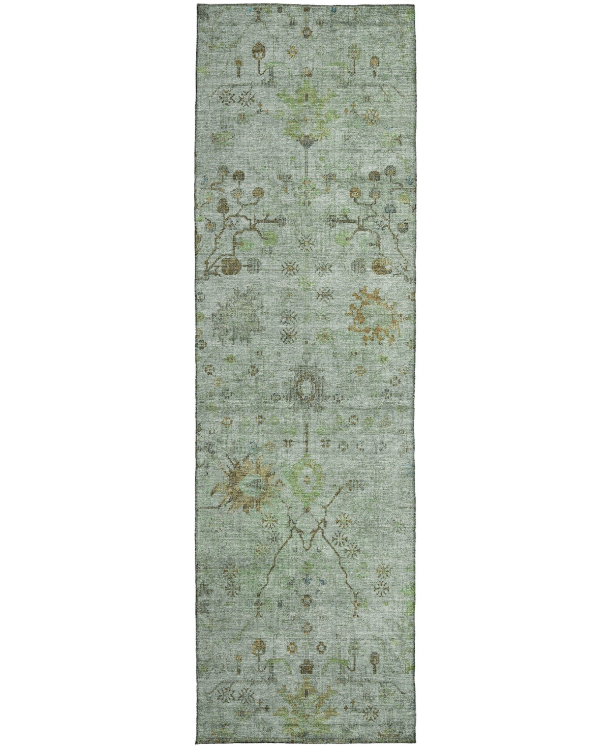 Click here for Dalyn Solace SL4 23x76 Runner Area Rug - Mint  Gra... prices
