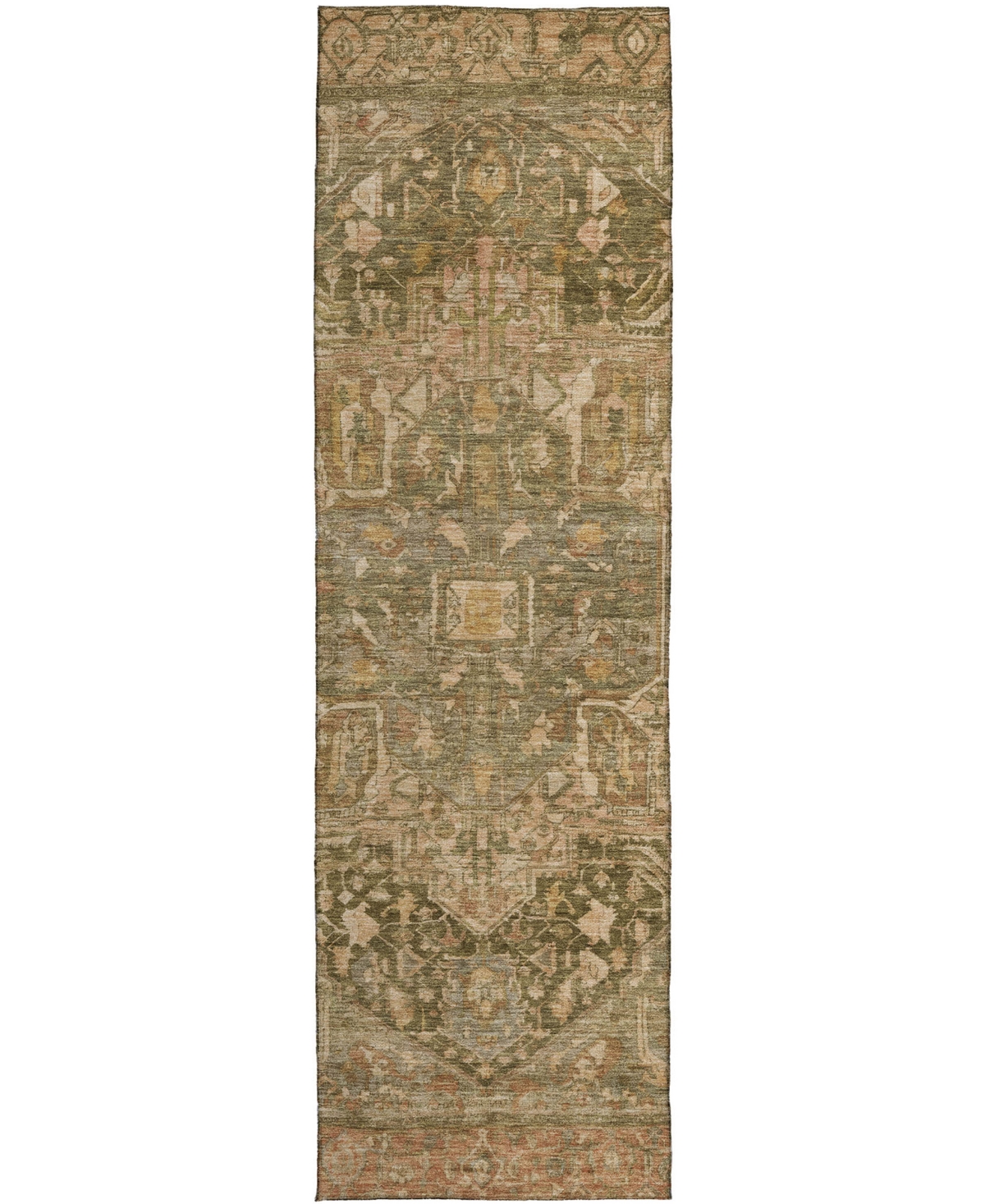 Click here for Dalyn Solace SL14 23x76 Runner Area Rug - Moss  Be... prices