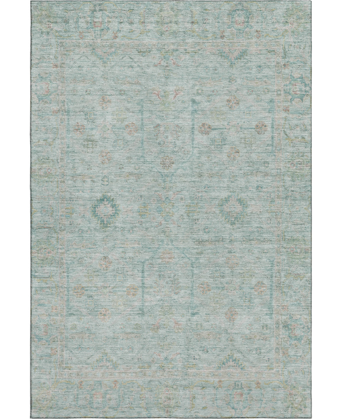 Click here for Dalyn Ravenna RN5 3x5 Area Rug - Teal  Mist prices