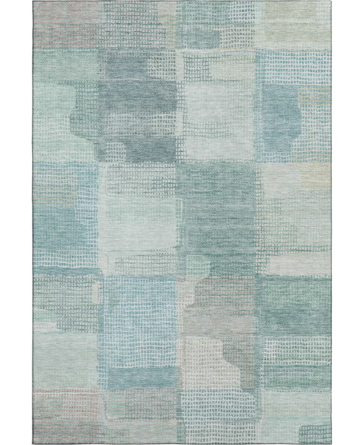 Click here for Dalyn Ravenna RN10 8x10 Area Rug - Teal prices