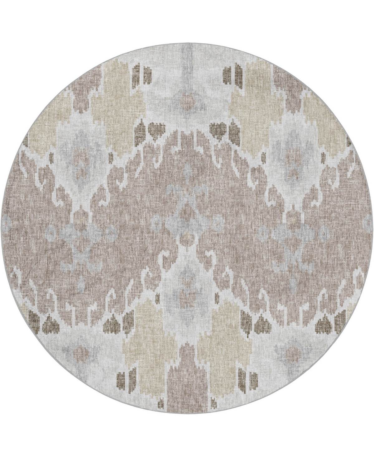 Click here for Dalyn Lorenzo LN5 8x8 Round Area Rug - Ivory prices