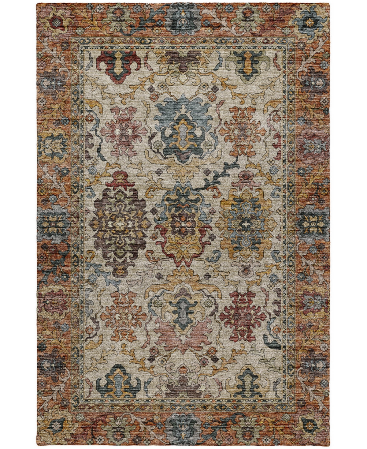 Click here for Dalyn Silk Road SR5 26x310 Area Rug - Copper prices