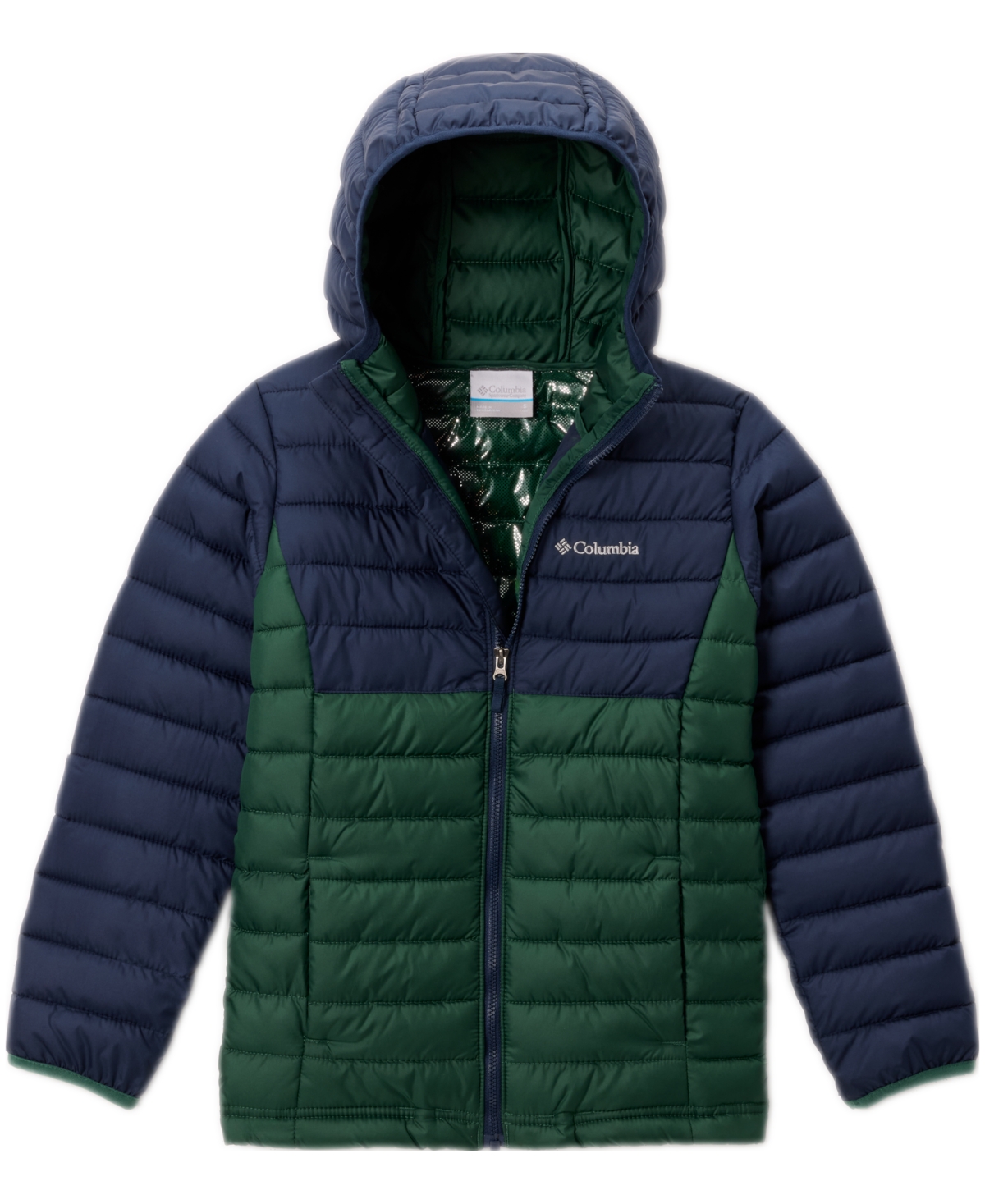 Click here for Columbia Big Boys Powder Lite Ii Quilted Colorbloc... prices
